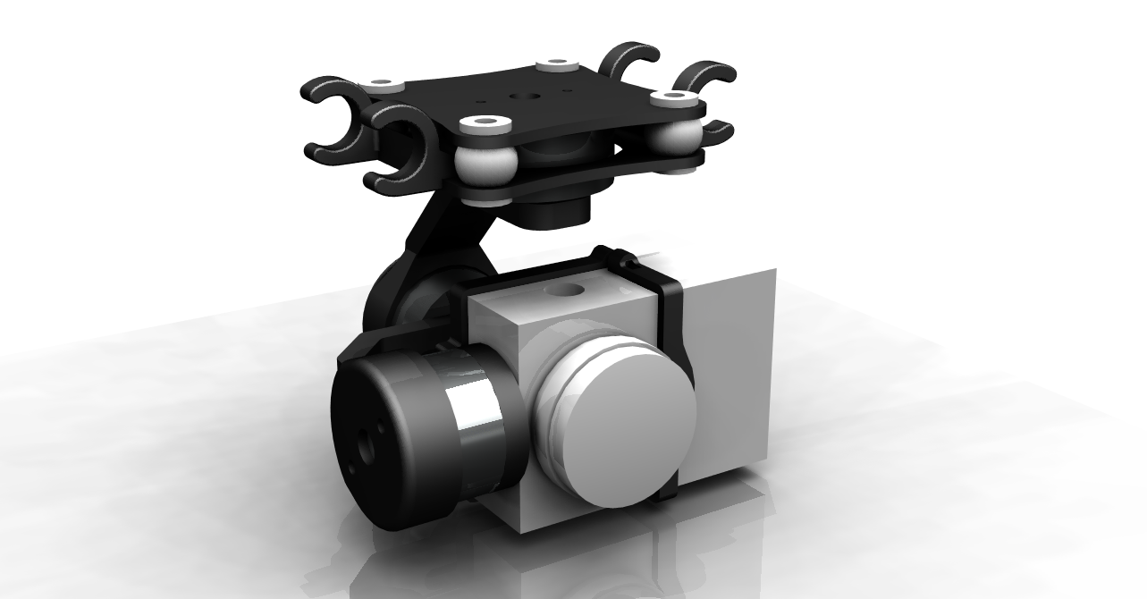 3D Printed 3-Axis Gimbal for Drone : 8 Steps (with Pictures ...