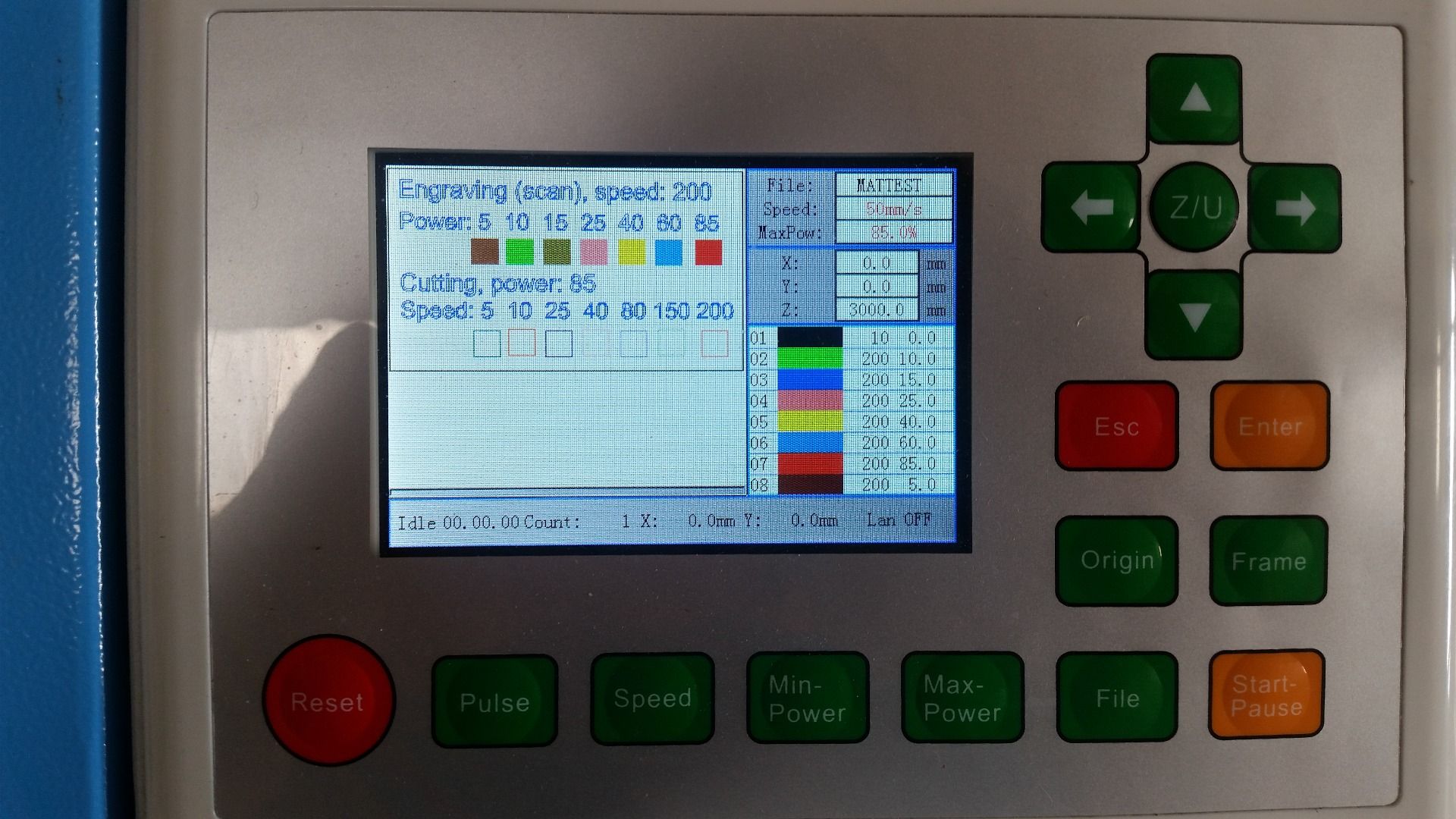 Test Your Material to Determine Laser Speed and Power Settings : 4 ...