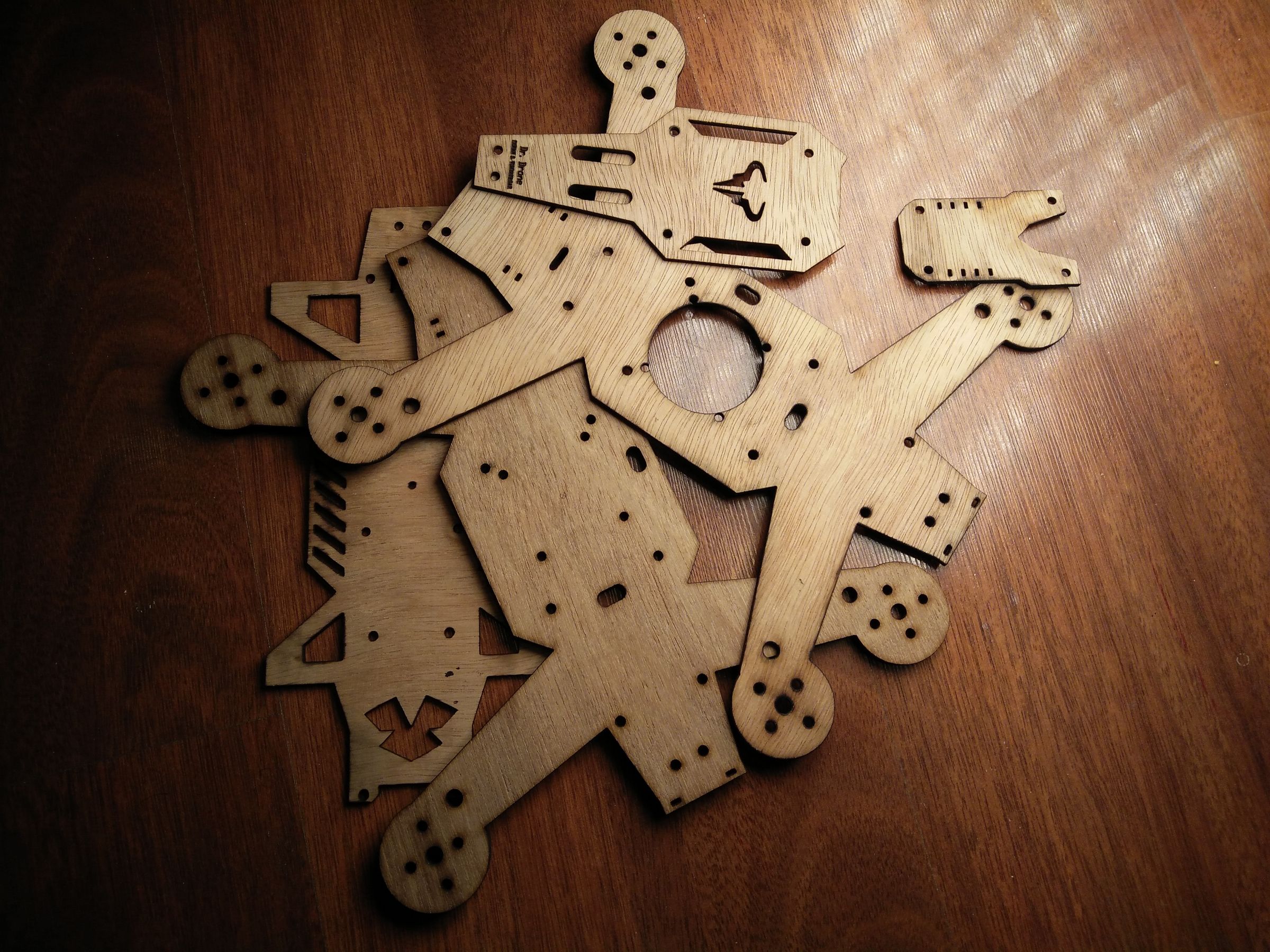 The 240 Class Laser Cut FPV Mini-Quadcopter! : 27 Steps (with Pictures ...