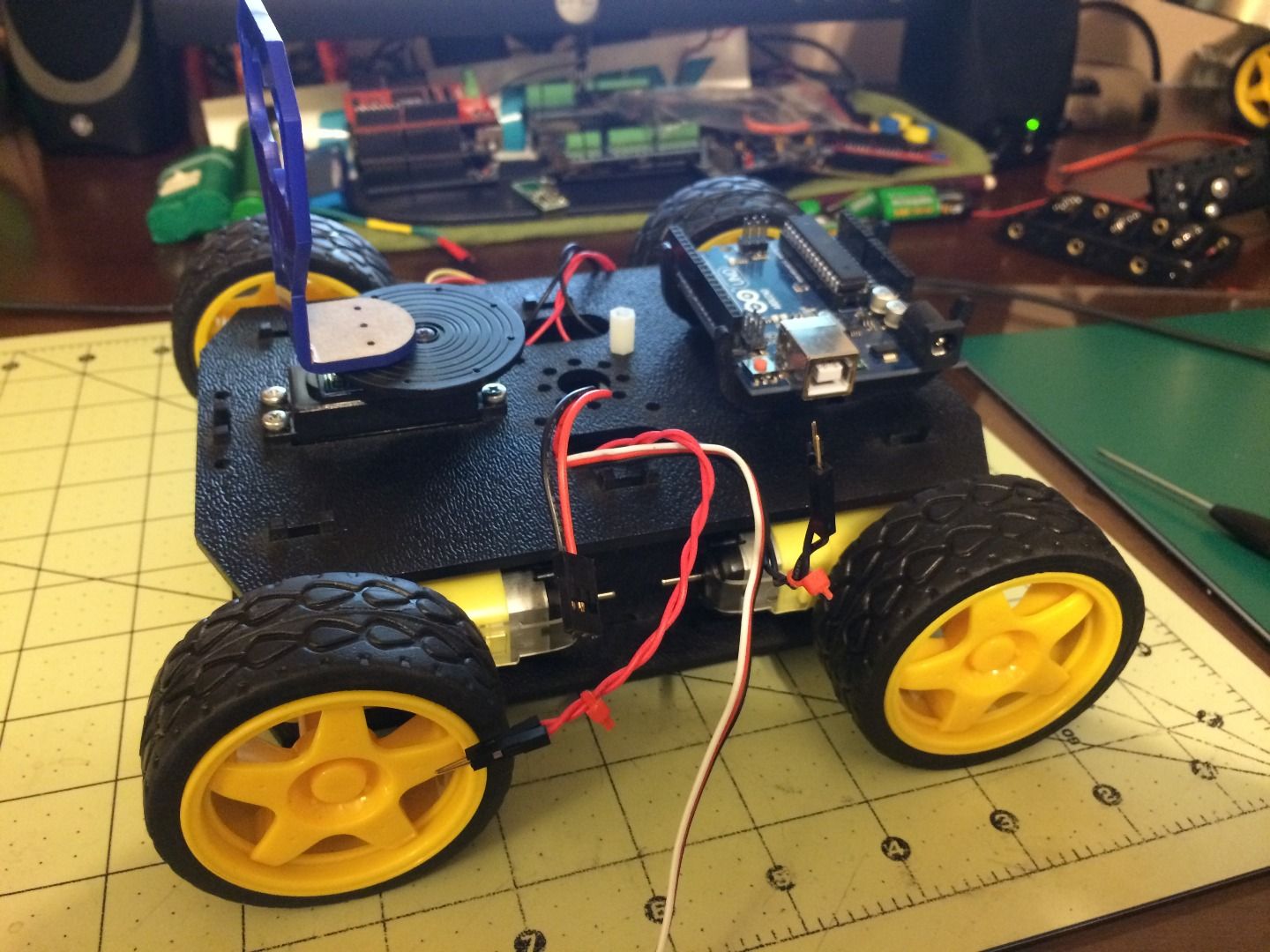 Simple Multi-mode 4wd Rover JR-001 : 15 Steps (with Pictures ...