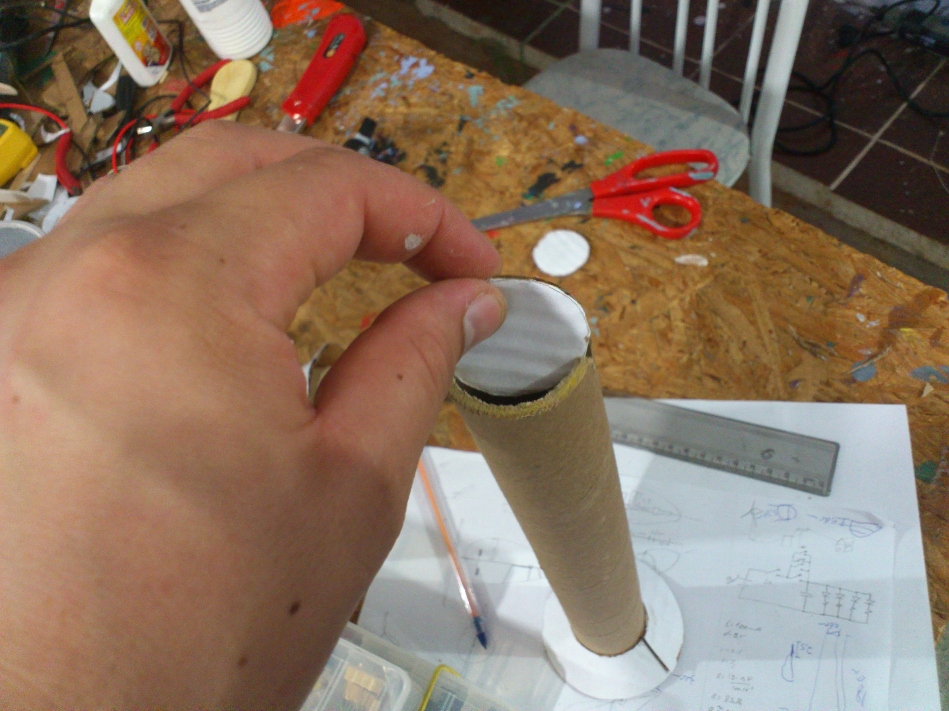 Cardboard Wind Generator for Models : 5 Steps (with Pictures ...