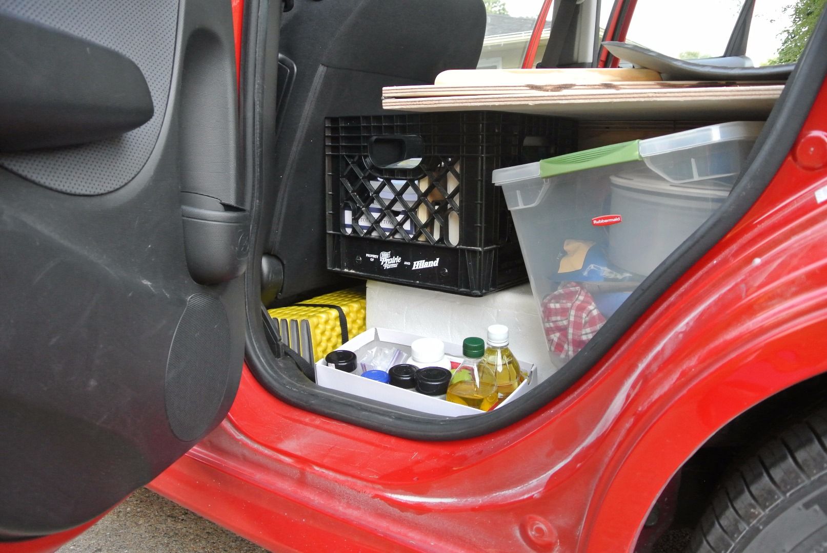 Ultimate Road Trip Car Conversion (Honda Fit) : 8 Steps (with Pictures ...