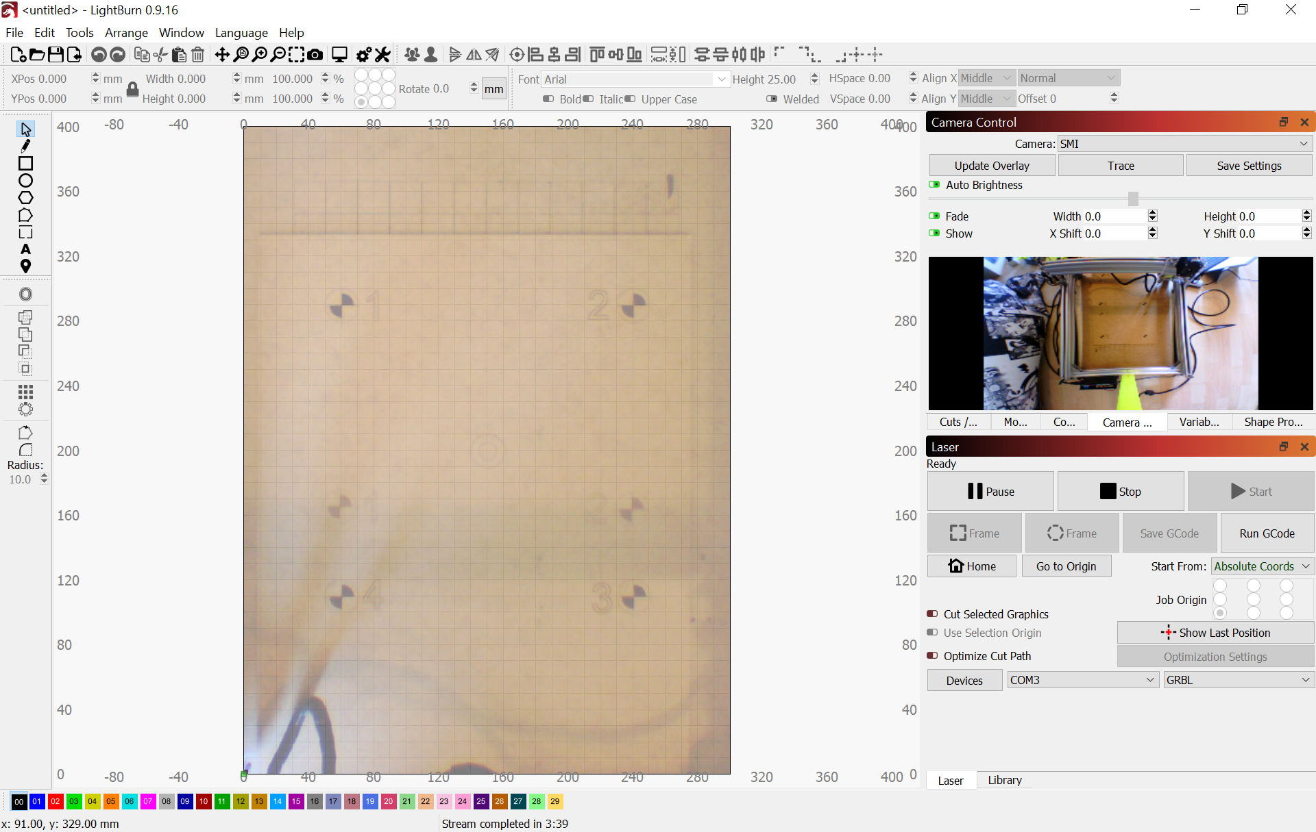 Lightburn With Camera - Laser Object Alignment and Tracing : 7 Steps ...