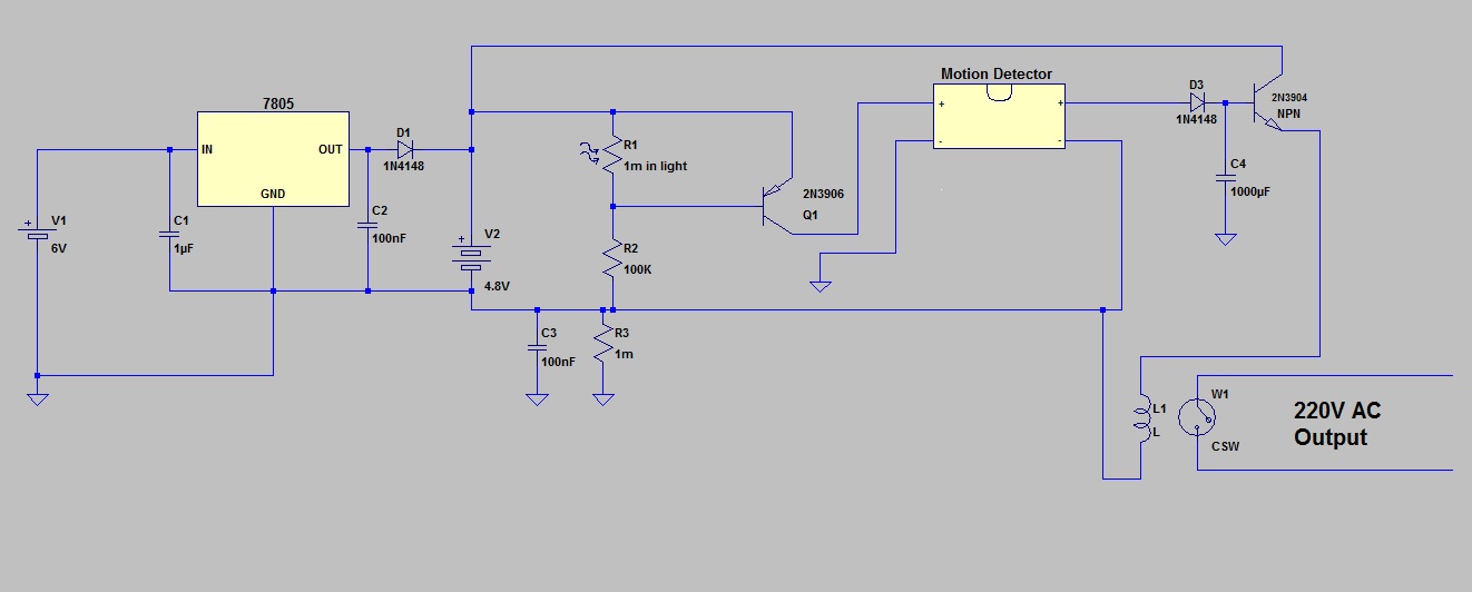 Automatic Light System : 5 Steps - Instructables