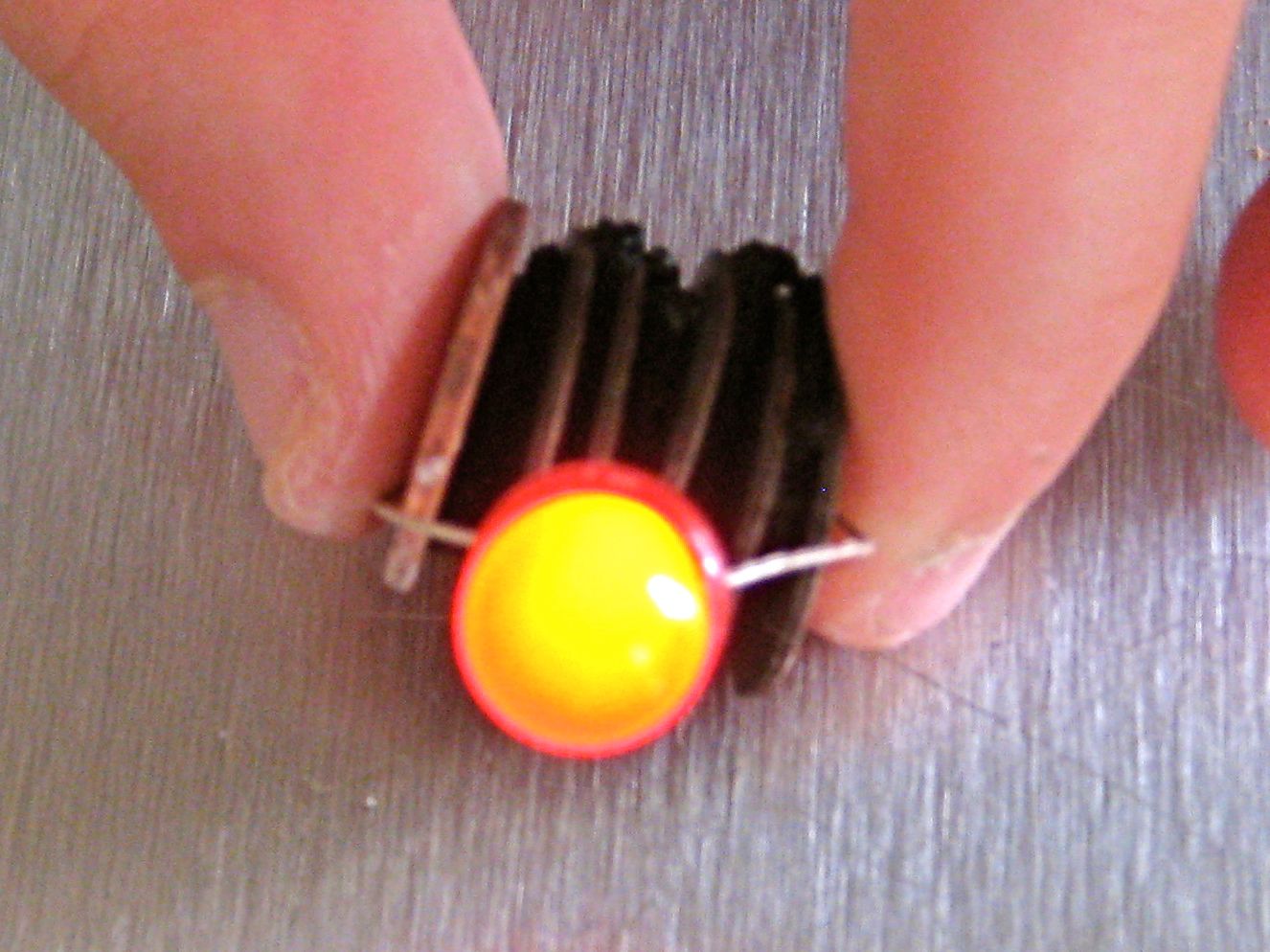 6 Cent LED Throwie : 5 Steps (with Pictures) - Instructables