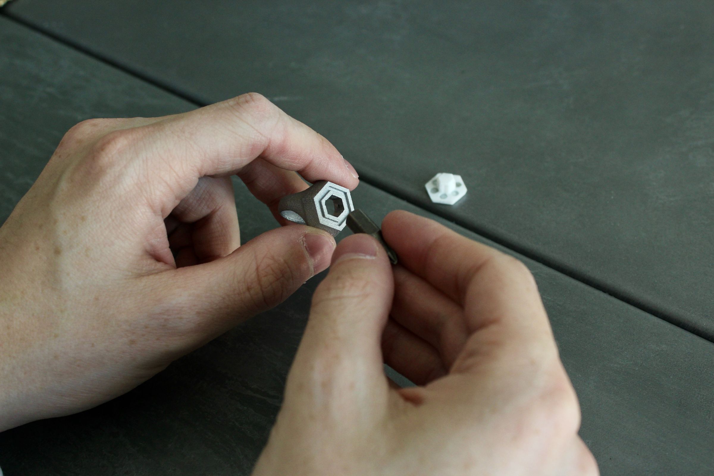 Bit Driver Ring (3D Printed, Wearable Hex Bit Driver) : 12 Steps (with ...