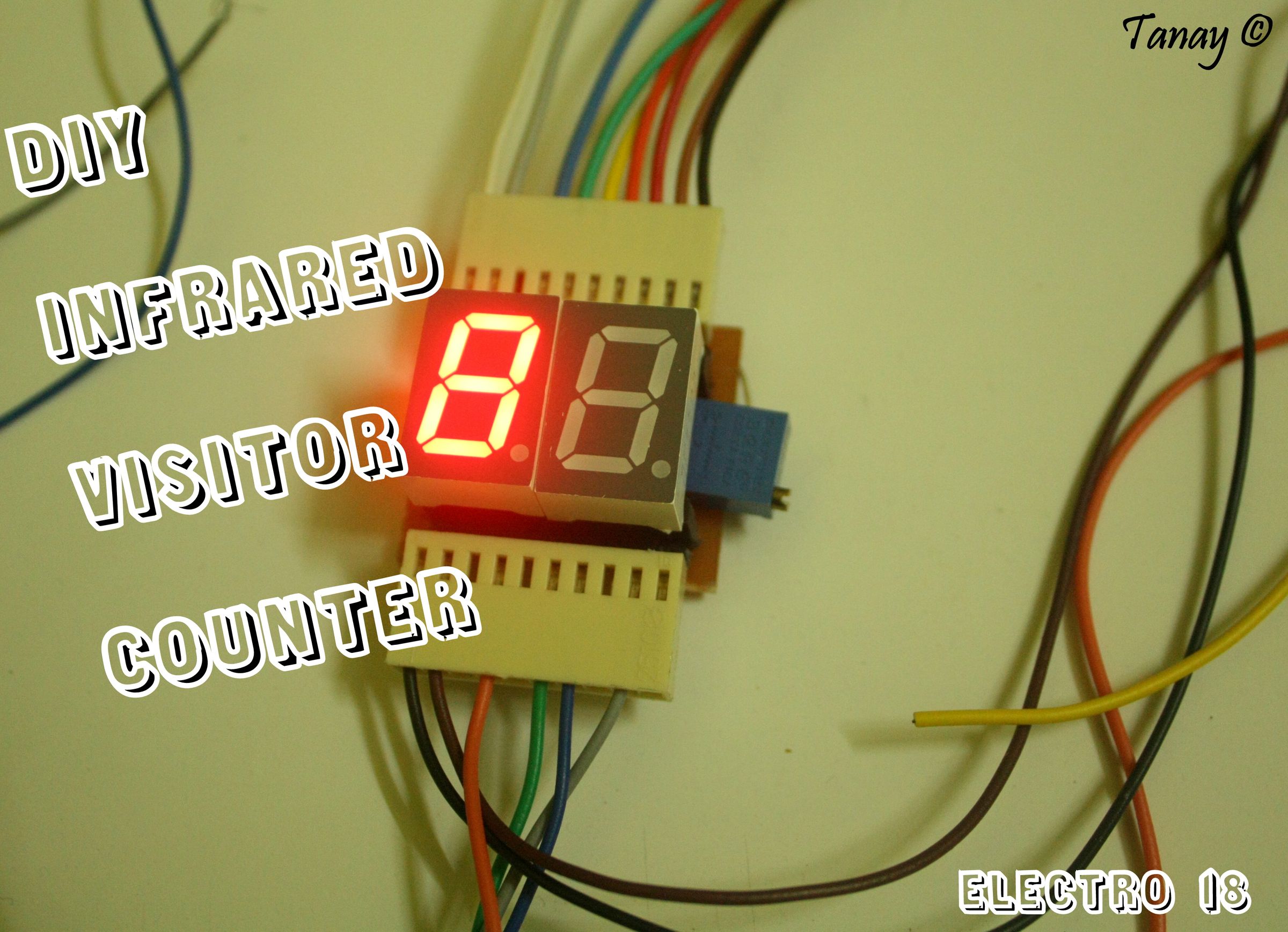 Arduino-DIY Laser / IR Person Counter : 4 Steps - Instructables