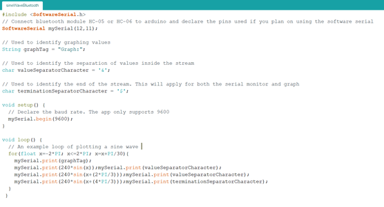 Plotting Real Time Graph On Android From Arduino Through Hc 05 3 Steps Instructables