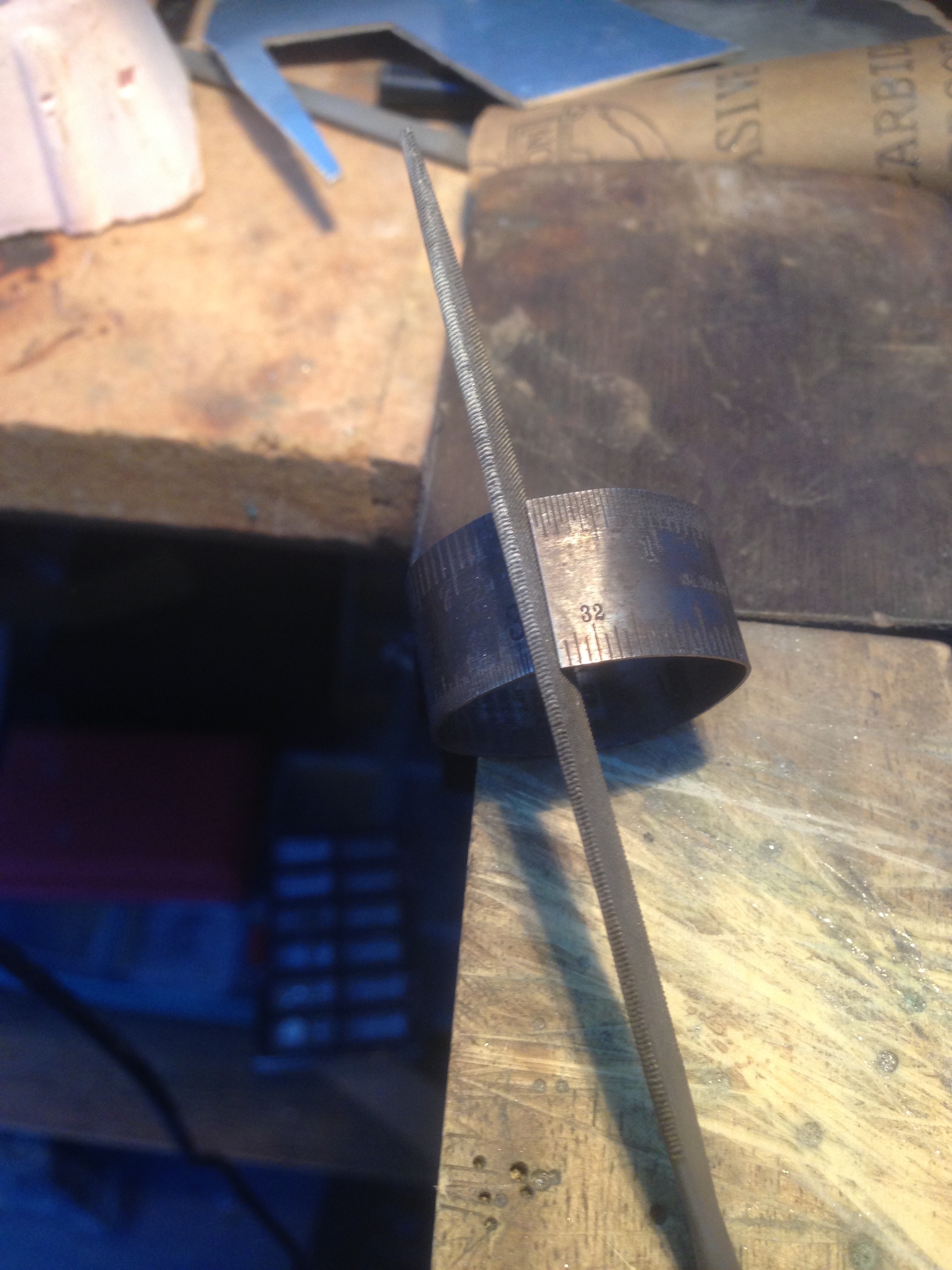 Ring From Stainless Steel Ruler : 7 Steps (with Pictures) - Instructables