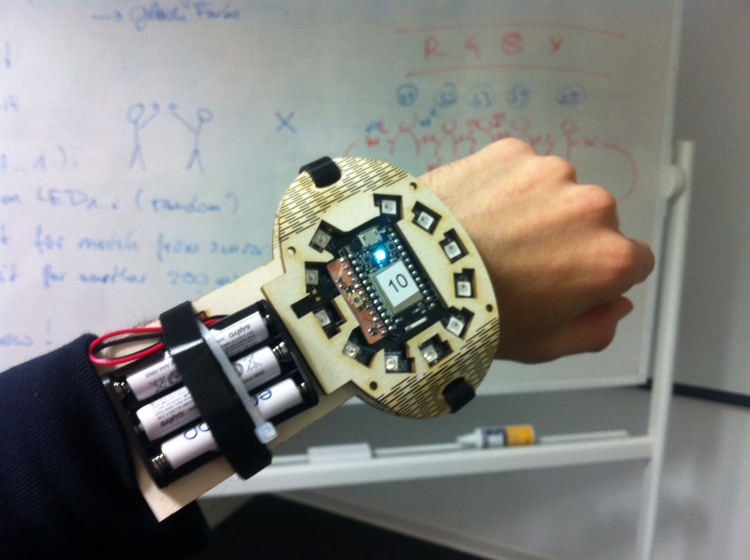 SparkTwister: a Wearable Game Using the Spark.io Spark Core : 3 Steps ...