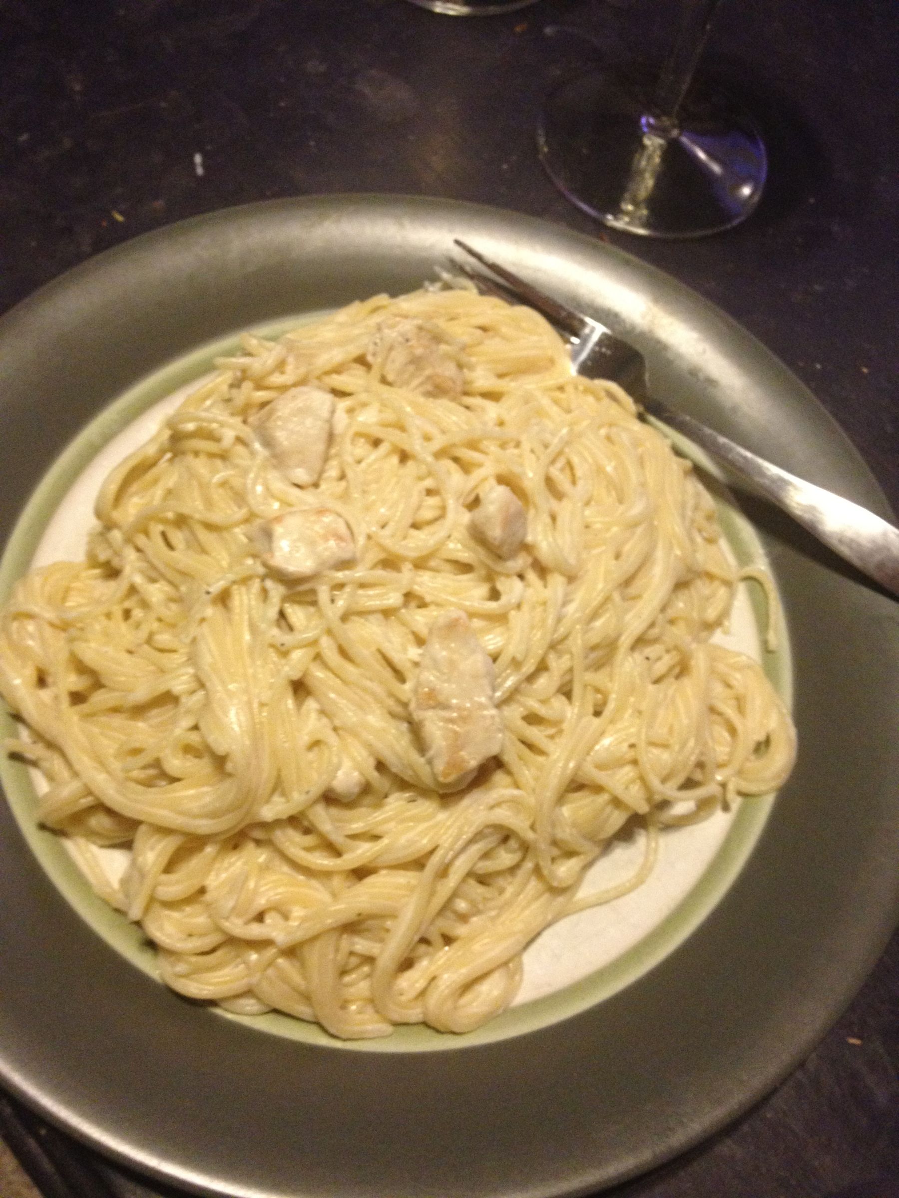 Less-Horrible-For-You-Chicken Alfredo - Instructables