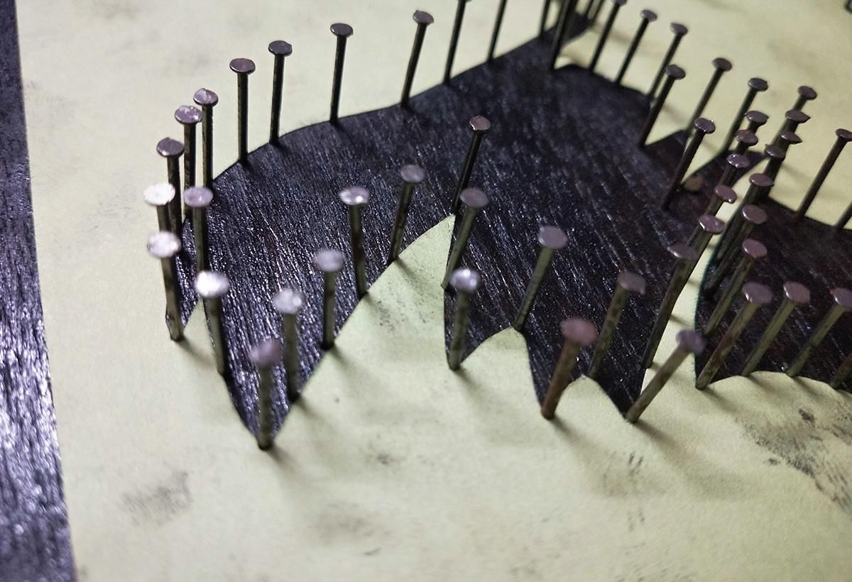 BATMAN | String Art : 6 Steps (with Pictures) - Instructables