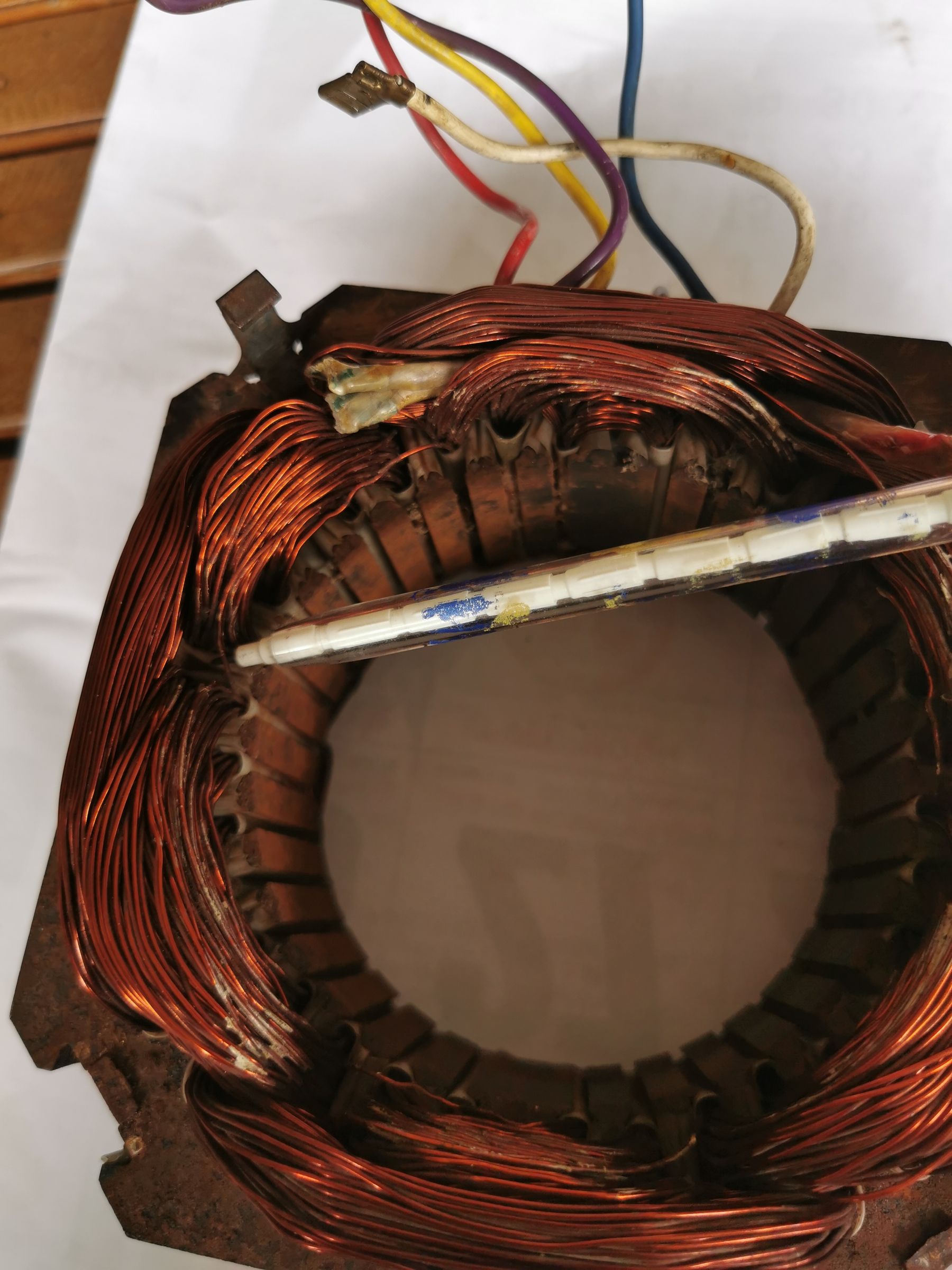 Rewinding and Renovation of the Electric Motor : 45 Steps (with ...