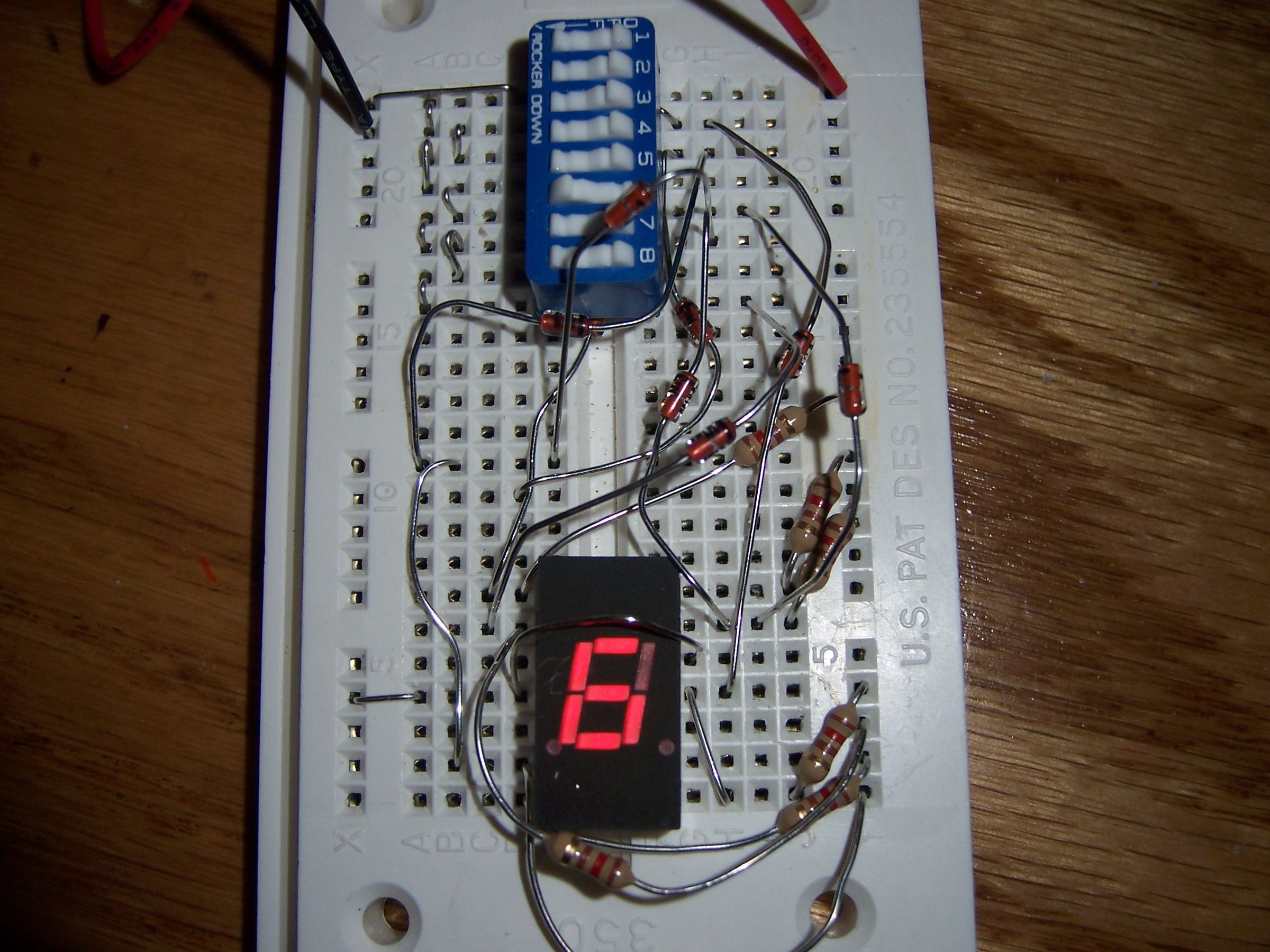 TOD: Diode Matrix ROM Intro (7-segment Display) : 7 Steps - Instructables
