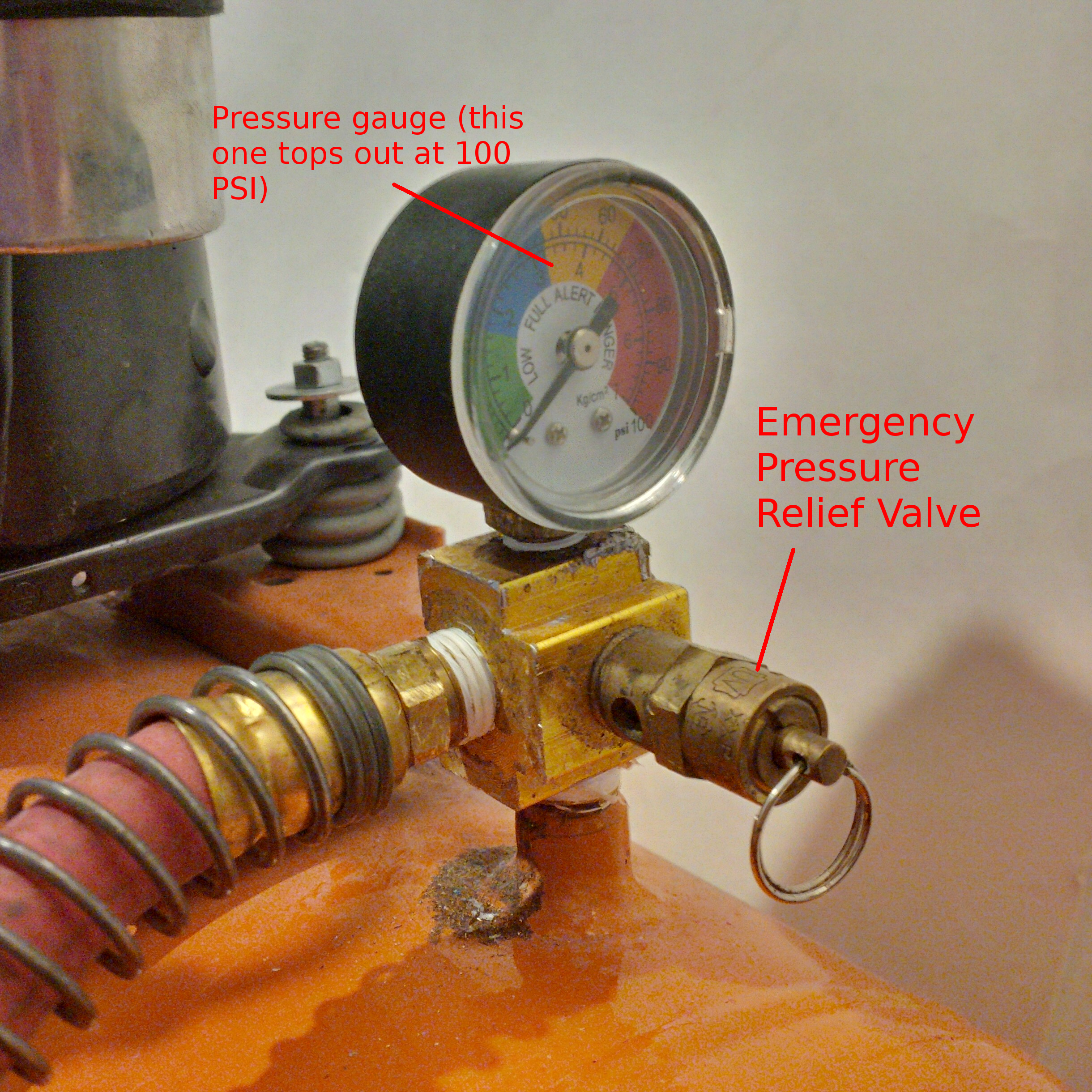 Silent Air Compressor Made of Recycled Rubbish! : 5 Steps (with ...