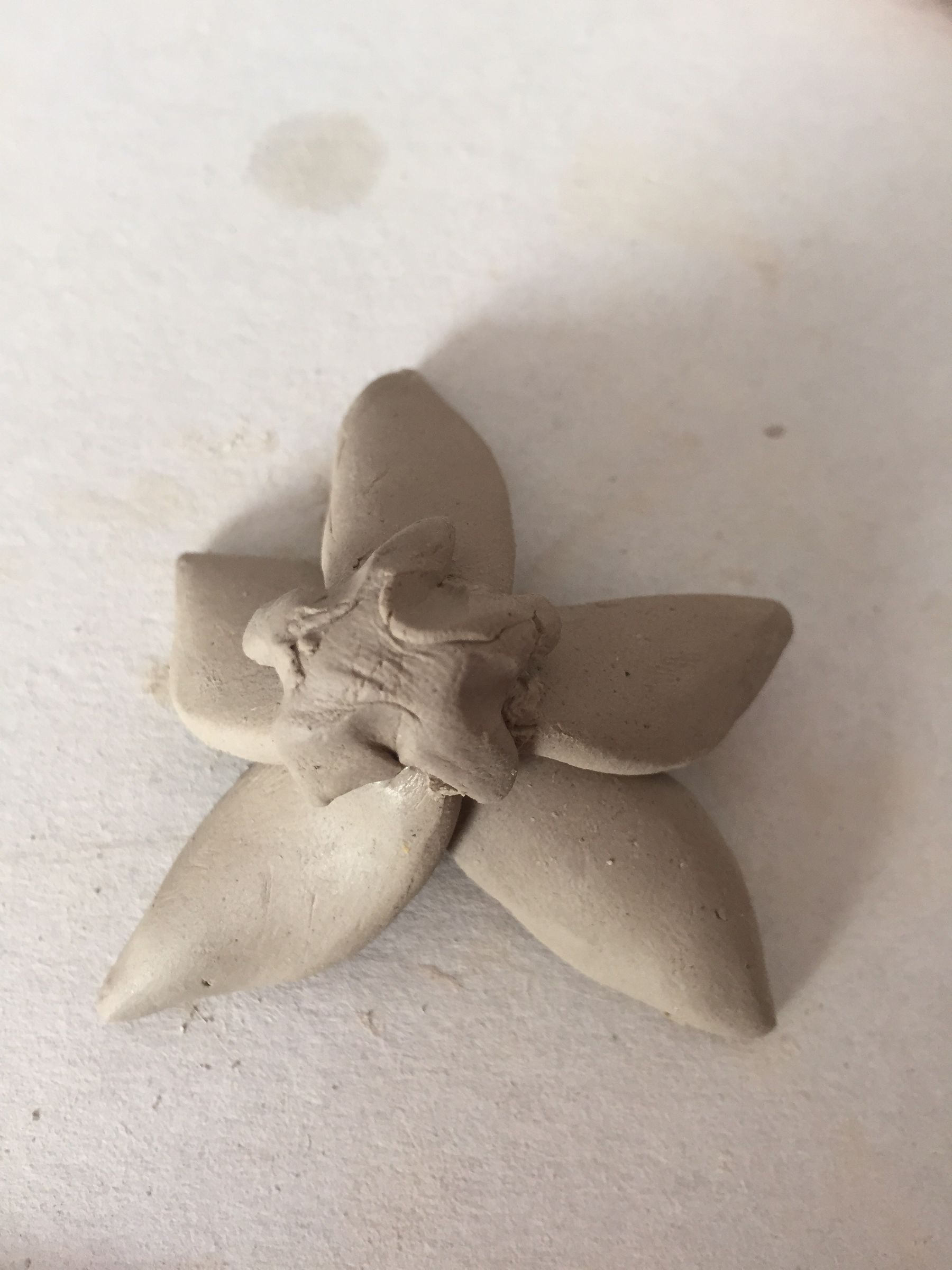 How to Make a Simple Flower in Clay : 6 Steps (with Pictures ...