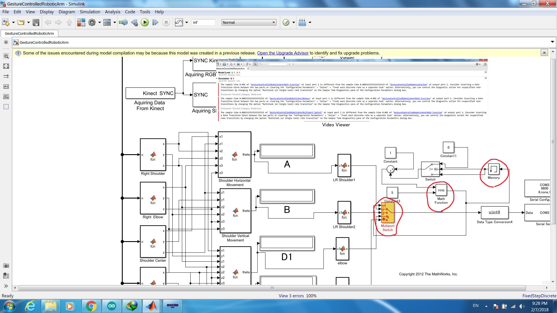 Gesture Controlled Robotic Arm Using Kinect & Arduino : 9 Steps (with ...