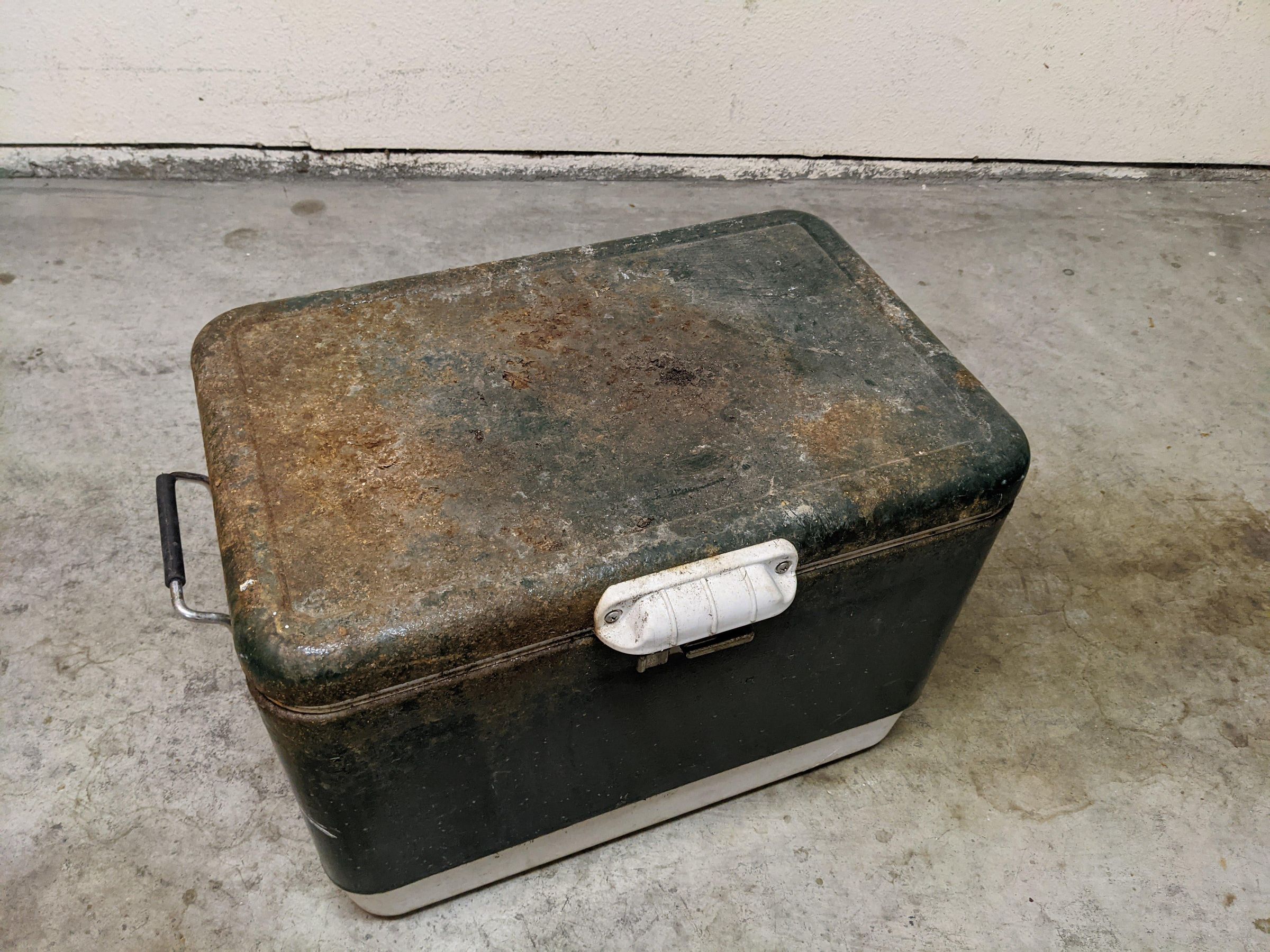 Classic Cooler Salvaged From Dumpster & Restored! : 7 Steps (with ...