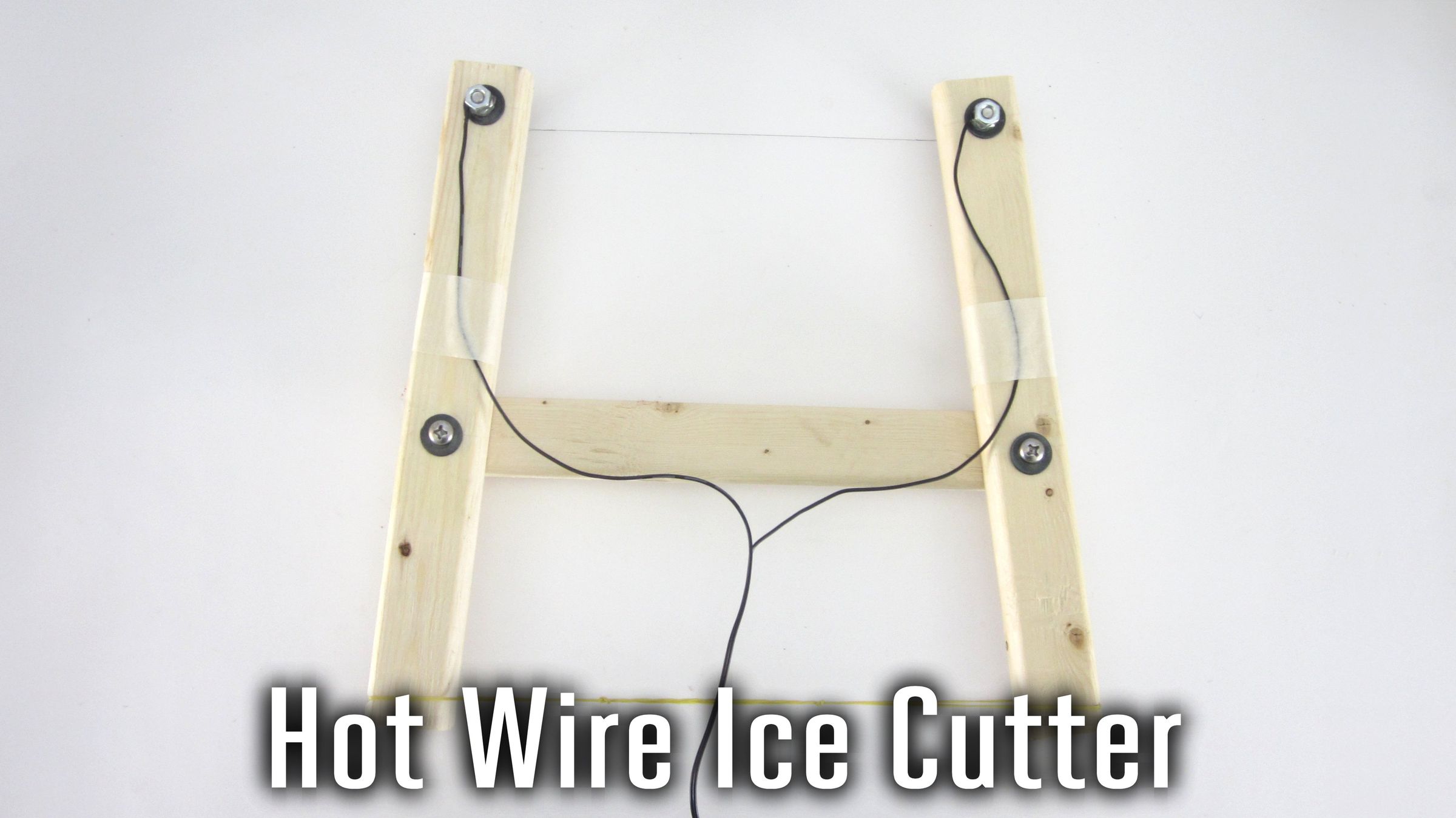 Hot Wire Ice Cutter : 10 Steps (with Pictures) - Instructables