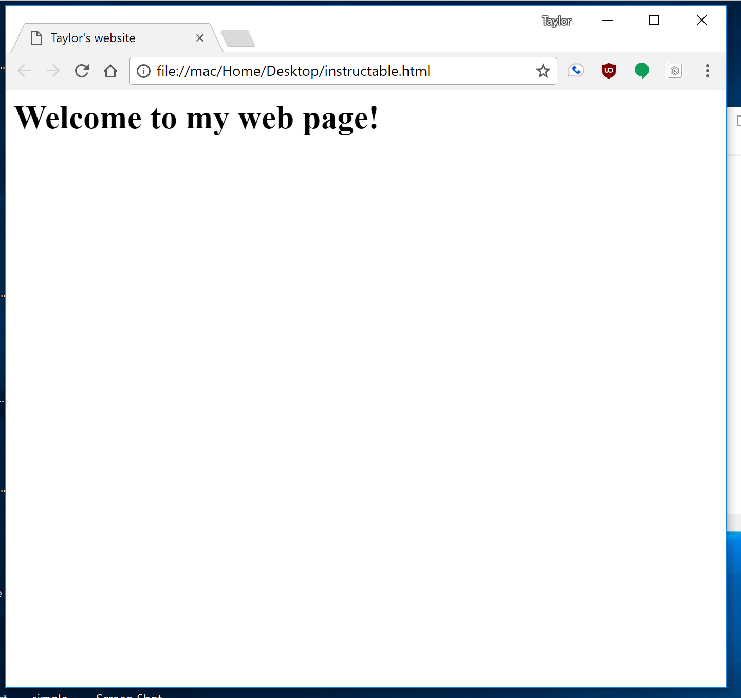 Bare Bones Web Page : 10 Steps - Instructables