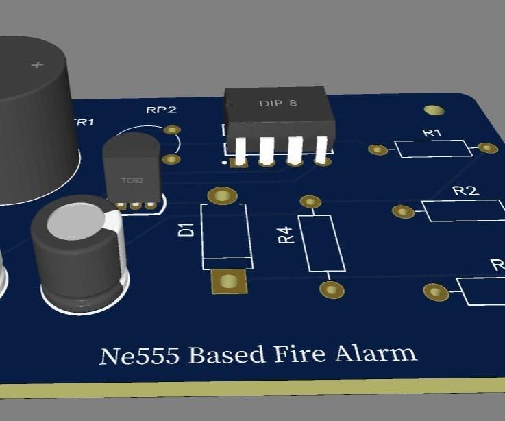 Fire Alarm Based on NE555 : 3 Steps - Instructables