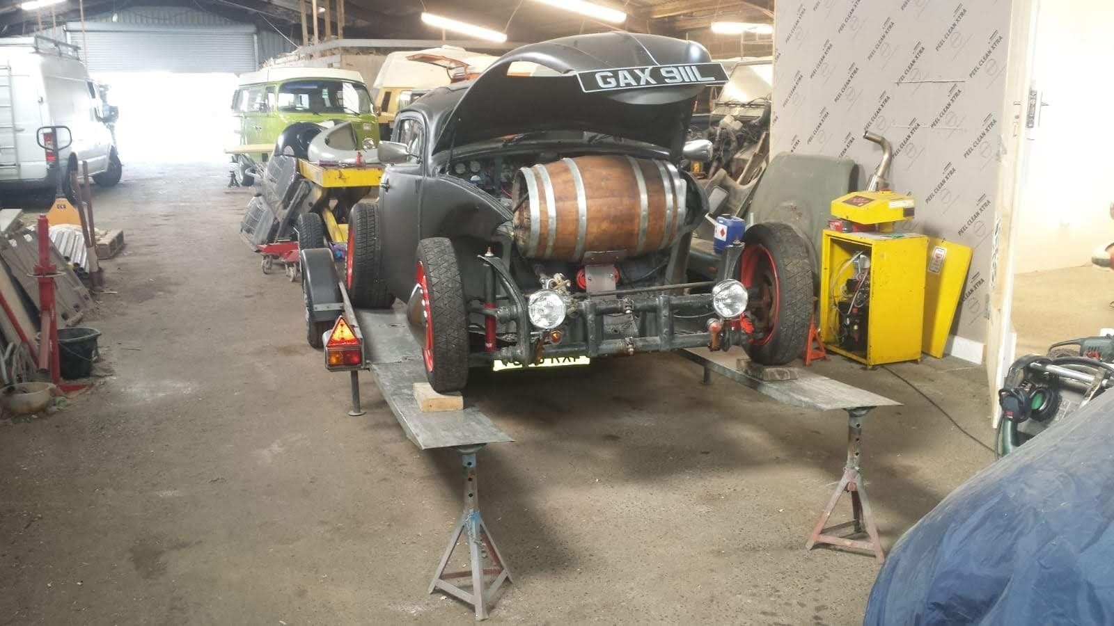 Chassis Restoration on a Volkswagen Beetle Volksrod : 12 Steps (with ...