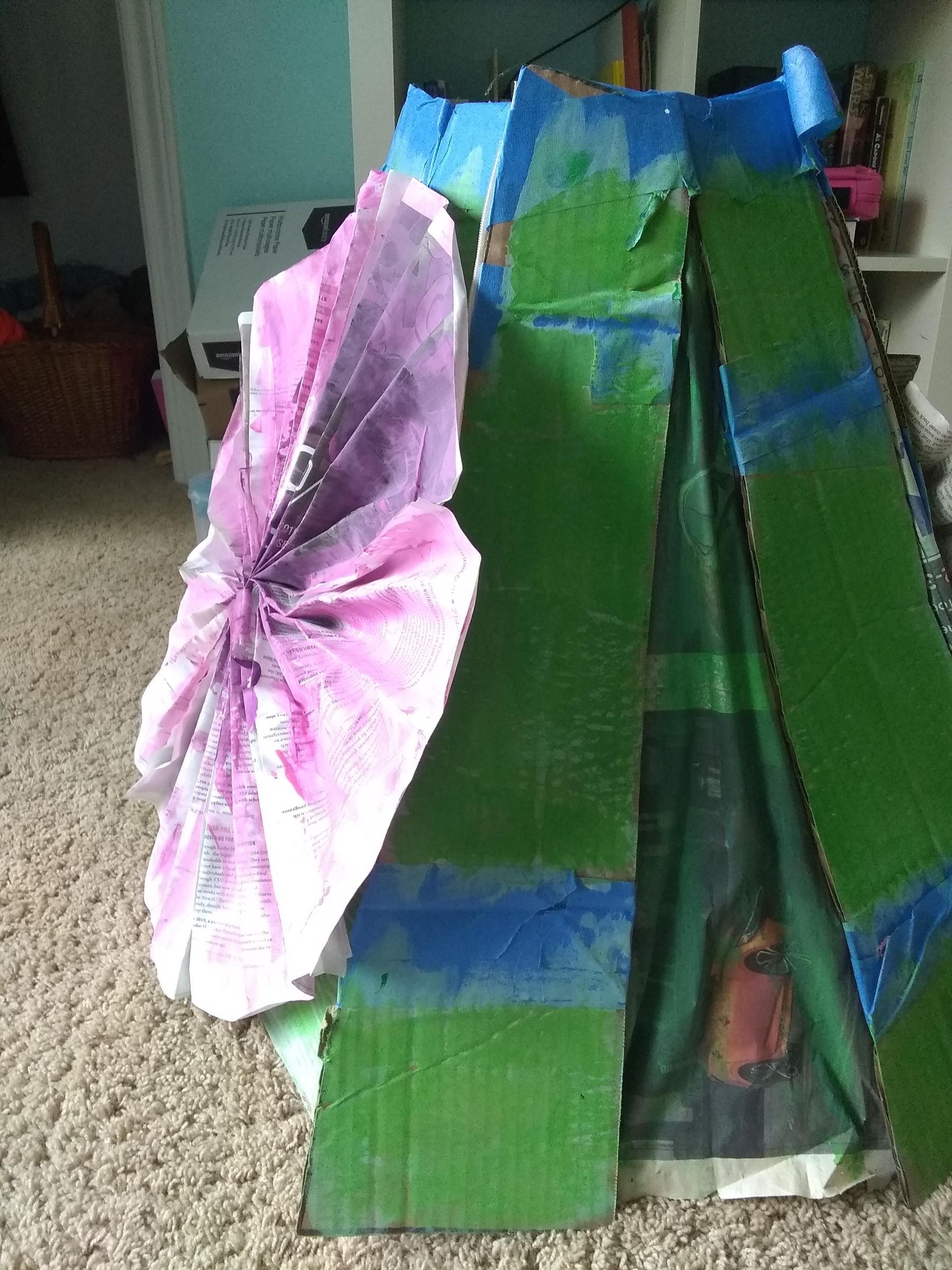 Making a Cardboard Skirt : 9 Steps - Instructables
