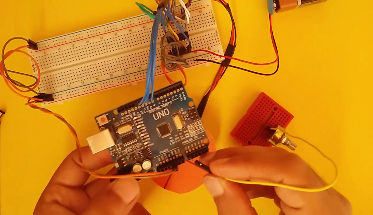 Arduino : How to Control a Stepper Motor With Potentiometer : 5 Steps ...