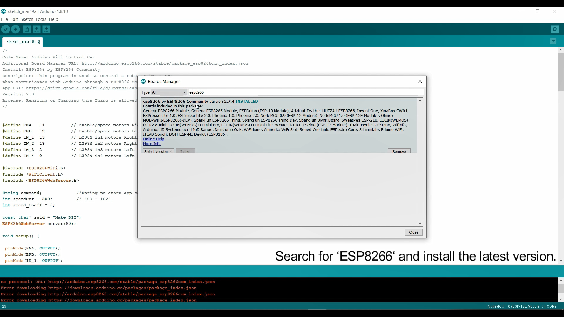 Wifi Controlled SUMO BOT : 8 Steps - Instructables