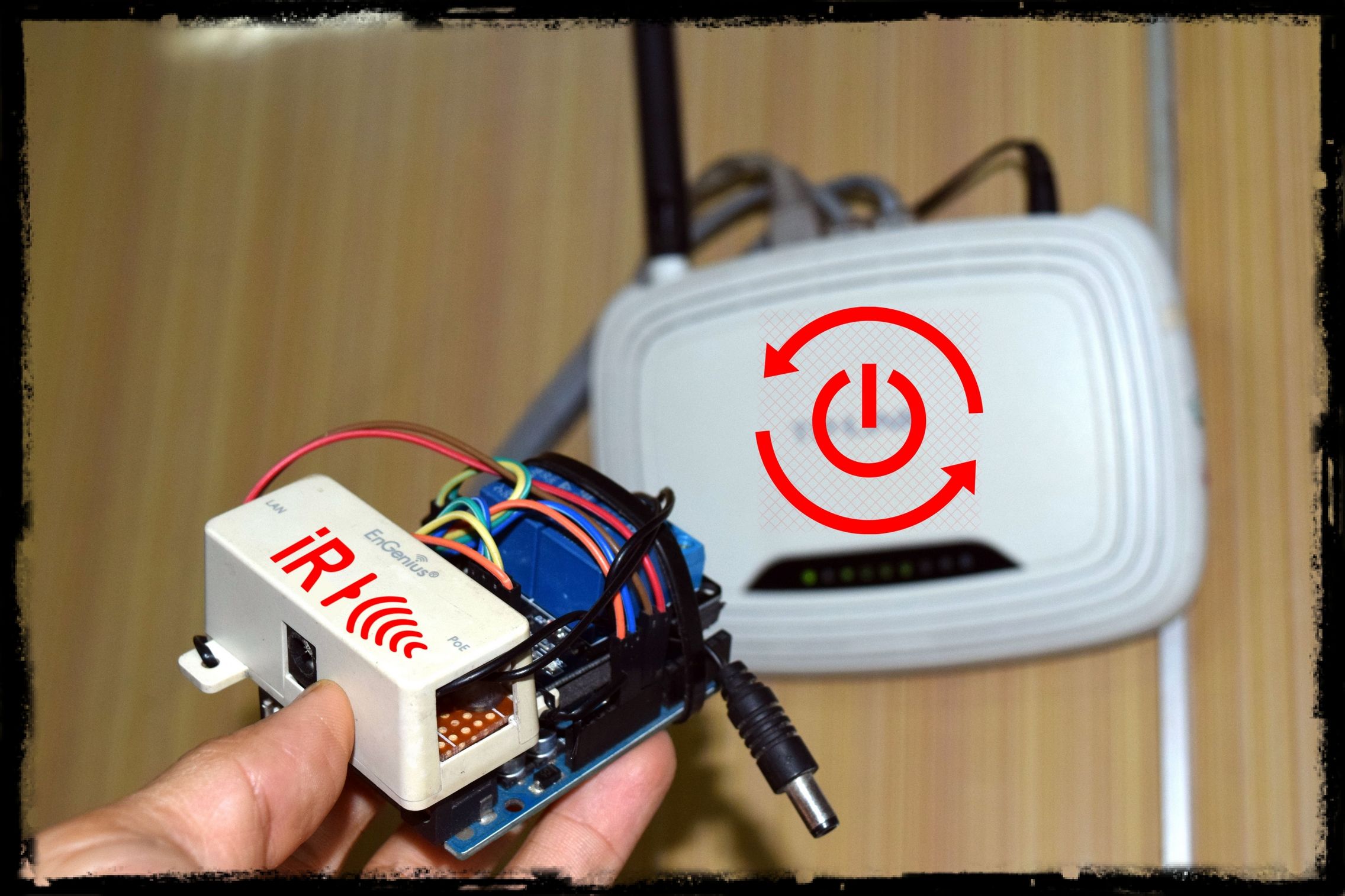 Wireless Router Remote Reboot - Infrared : 5 Steps (with Pictures) - Instructables