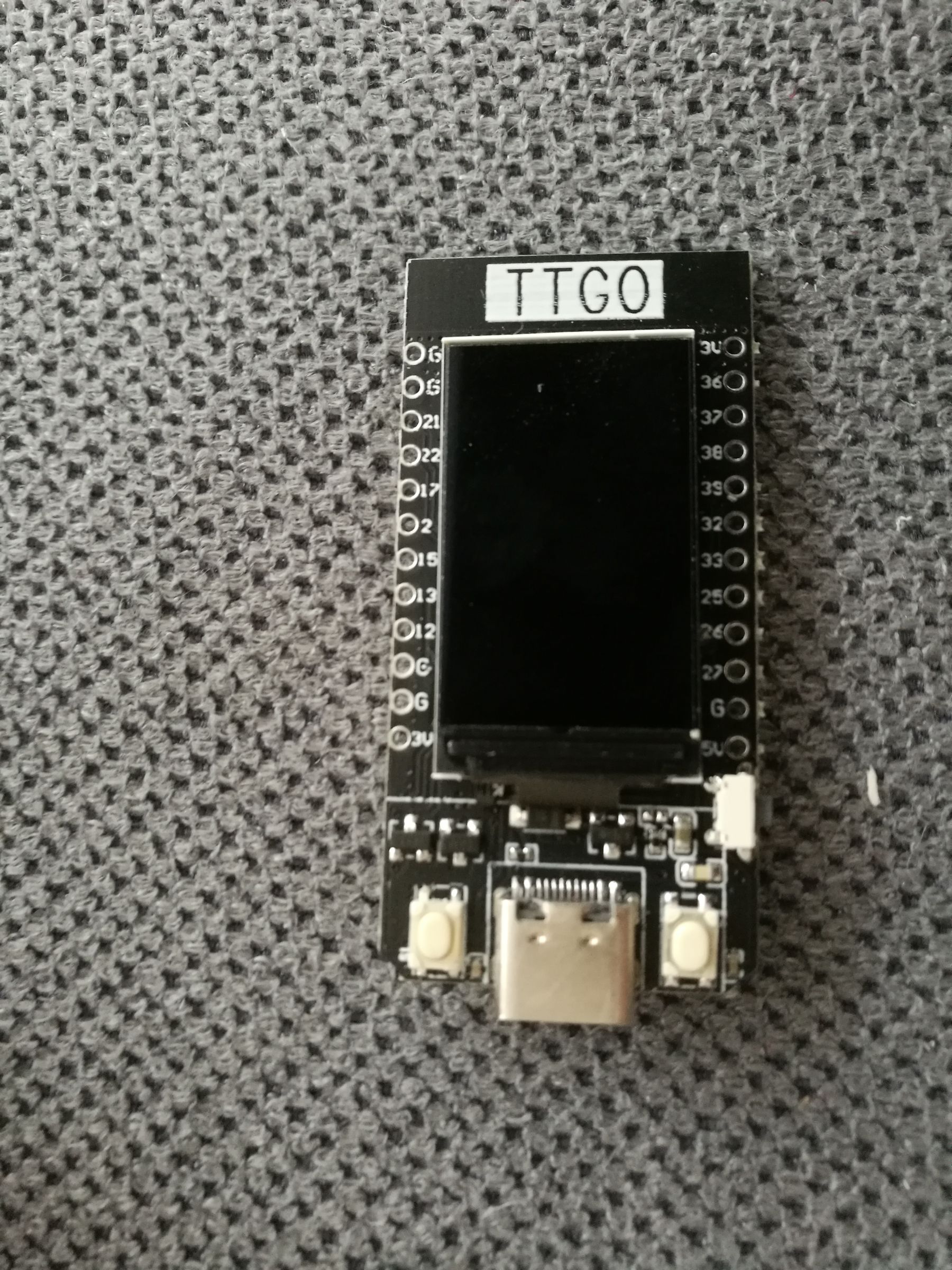 TTGO (color) Display With Micropython (TTGO T-display) : 6 Steps ...