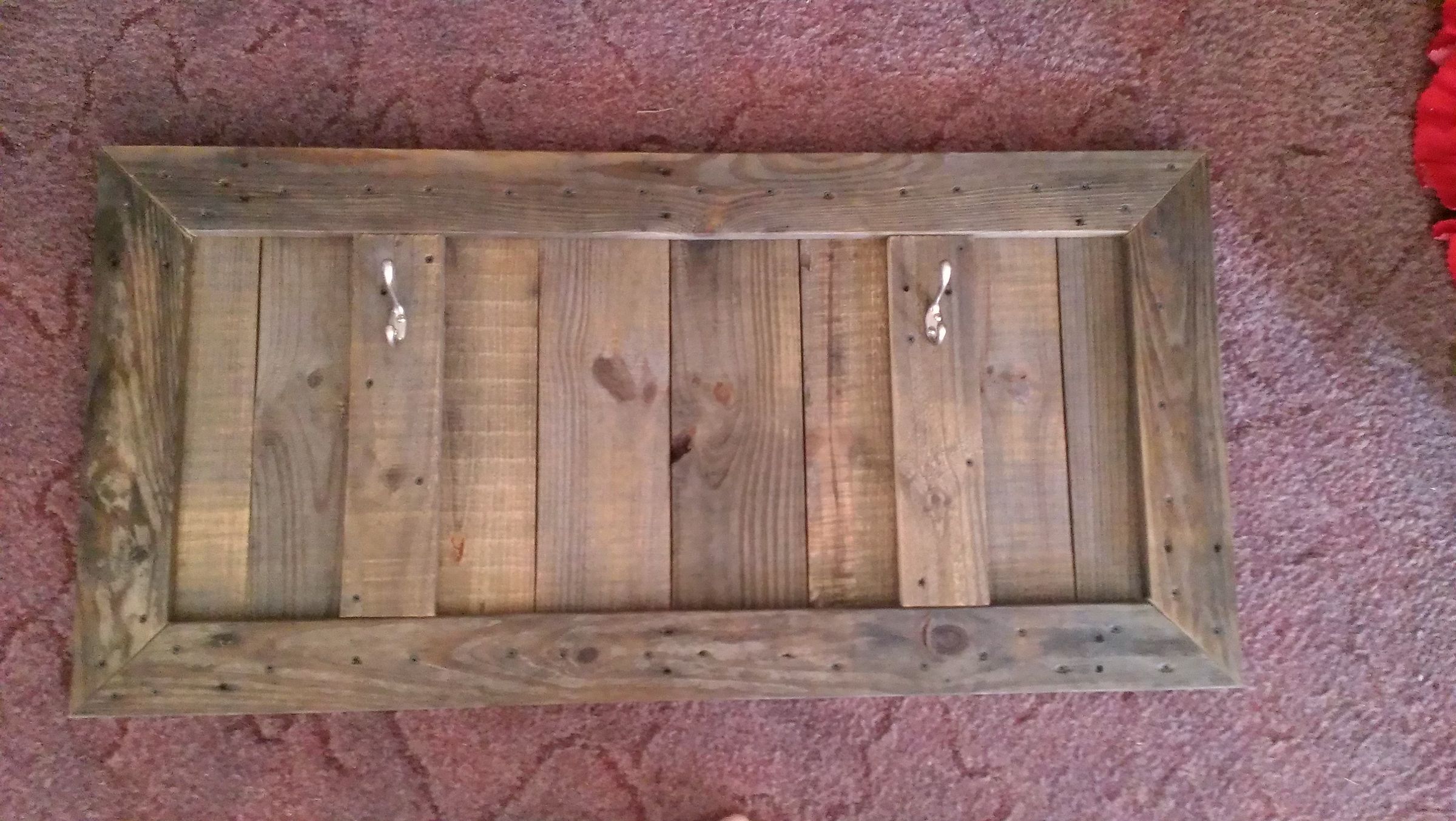 Gun Rack From Reclaimed Pallet Wood : 7 Steps - Instructables
