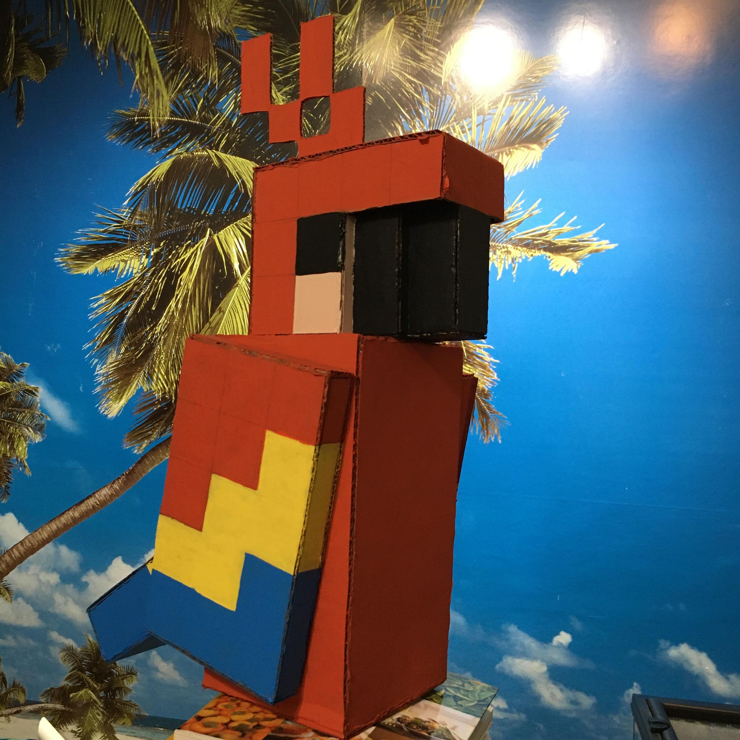 Big Minecraft Parrot : 9 Steps (with Pictures) - Instructables