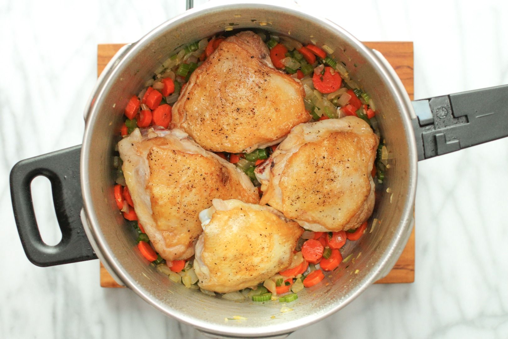 Pressure Cooker Chicken Noodle Soup : 7 Steps (with Pictures ...