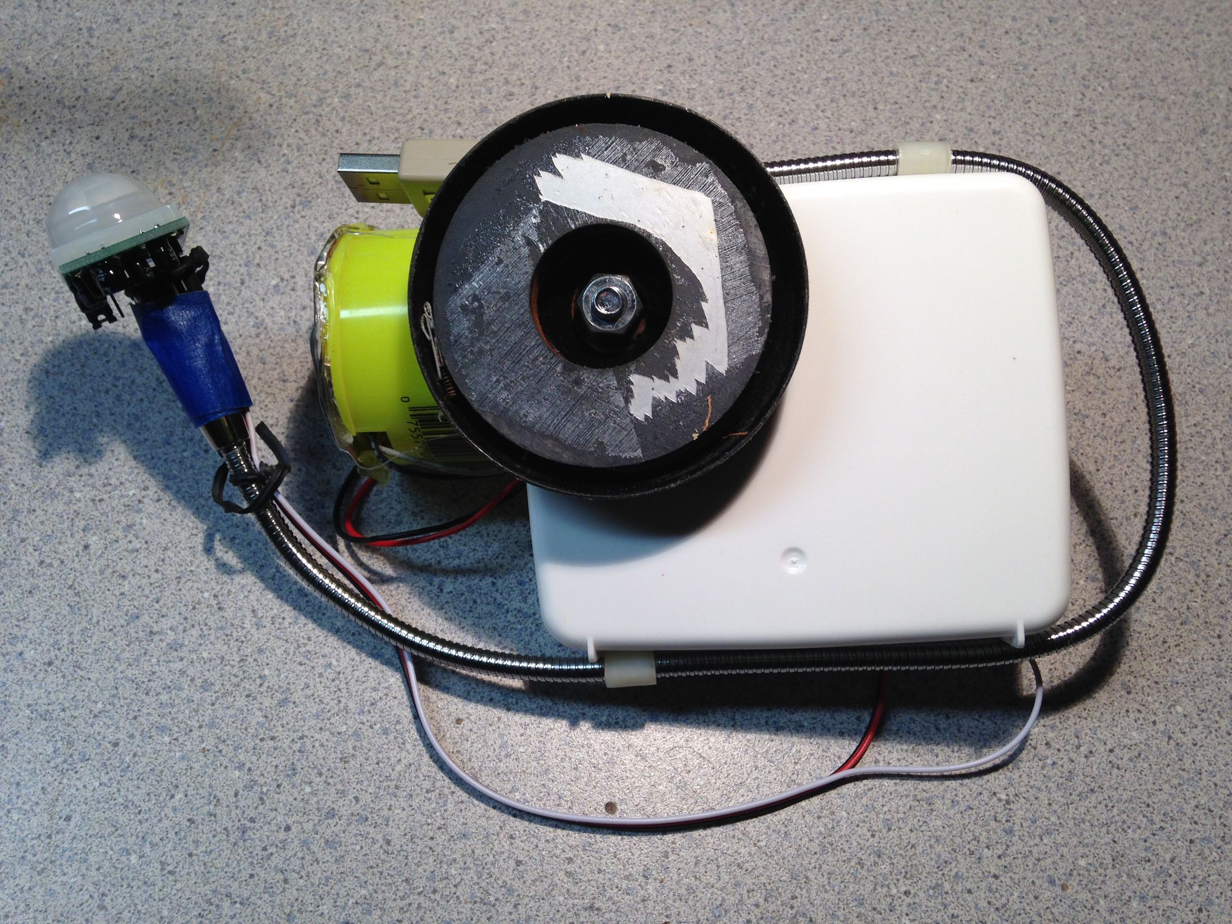Arduino Fart-o-matic Toilet Humor Prank : 3 Steps (with Pictures ...