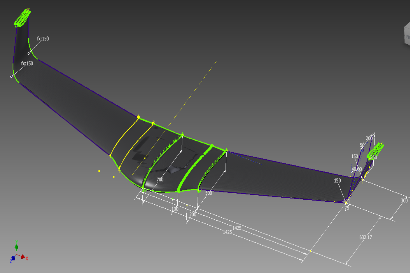 Flying Wing Glider Project - Step-by-Step Guide in Autodesk Inventor ...