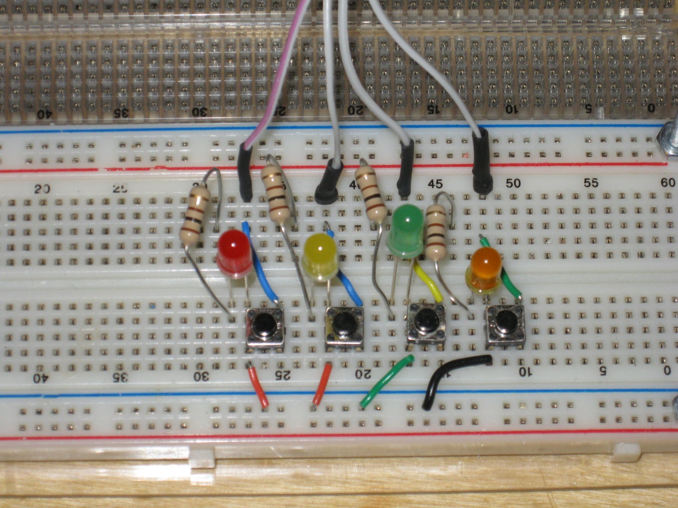 Arduino Simon Says 4 Steps Instructables