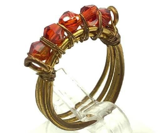 Quick and Easy Wire Rings With Crystals : 4 Steps - Instructables