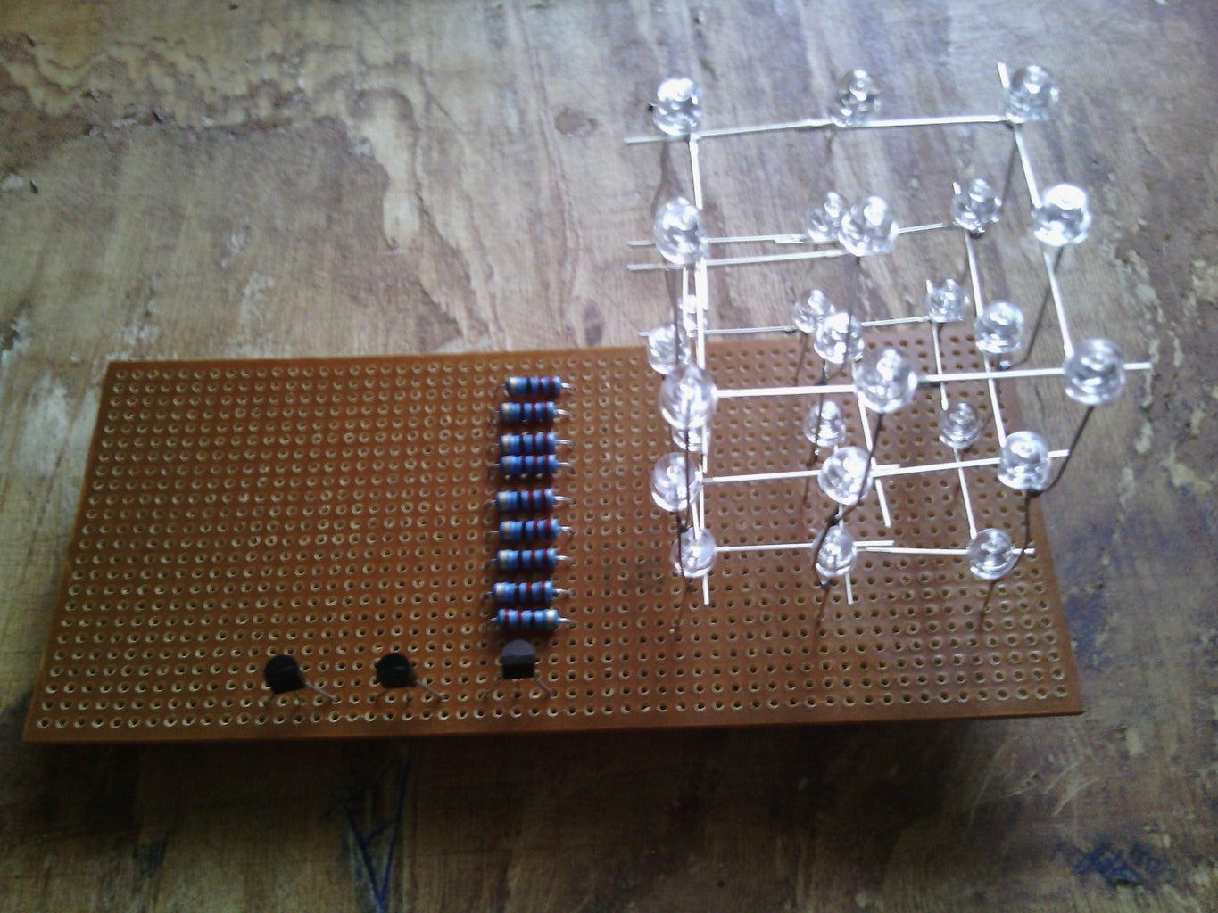 Making An Arduino 3x3 Led Cube In Less Than 30 Minutes 8 Steps Instructables