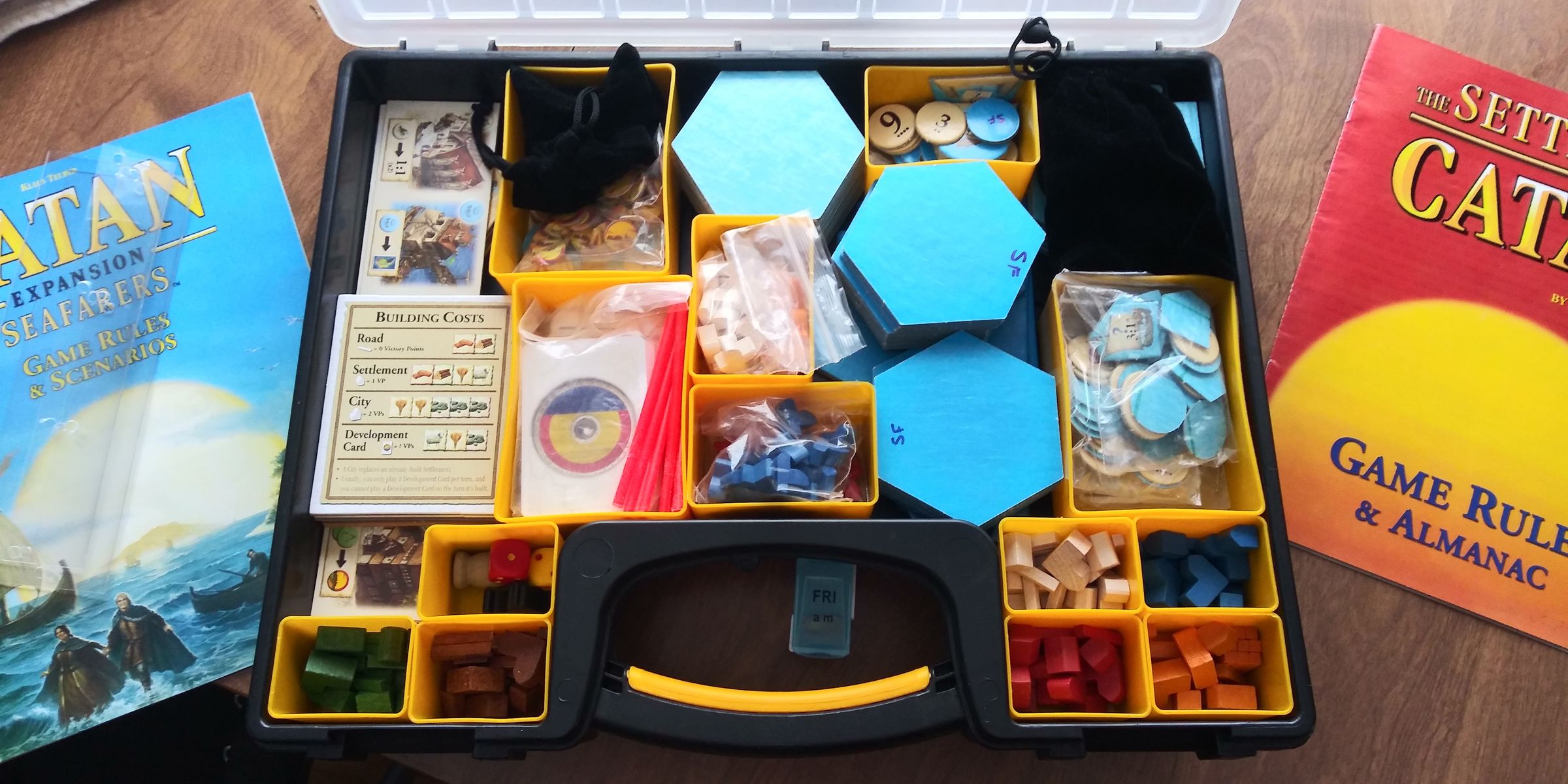 Settlers of Catan Cary Case