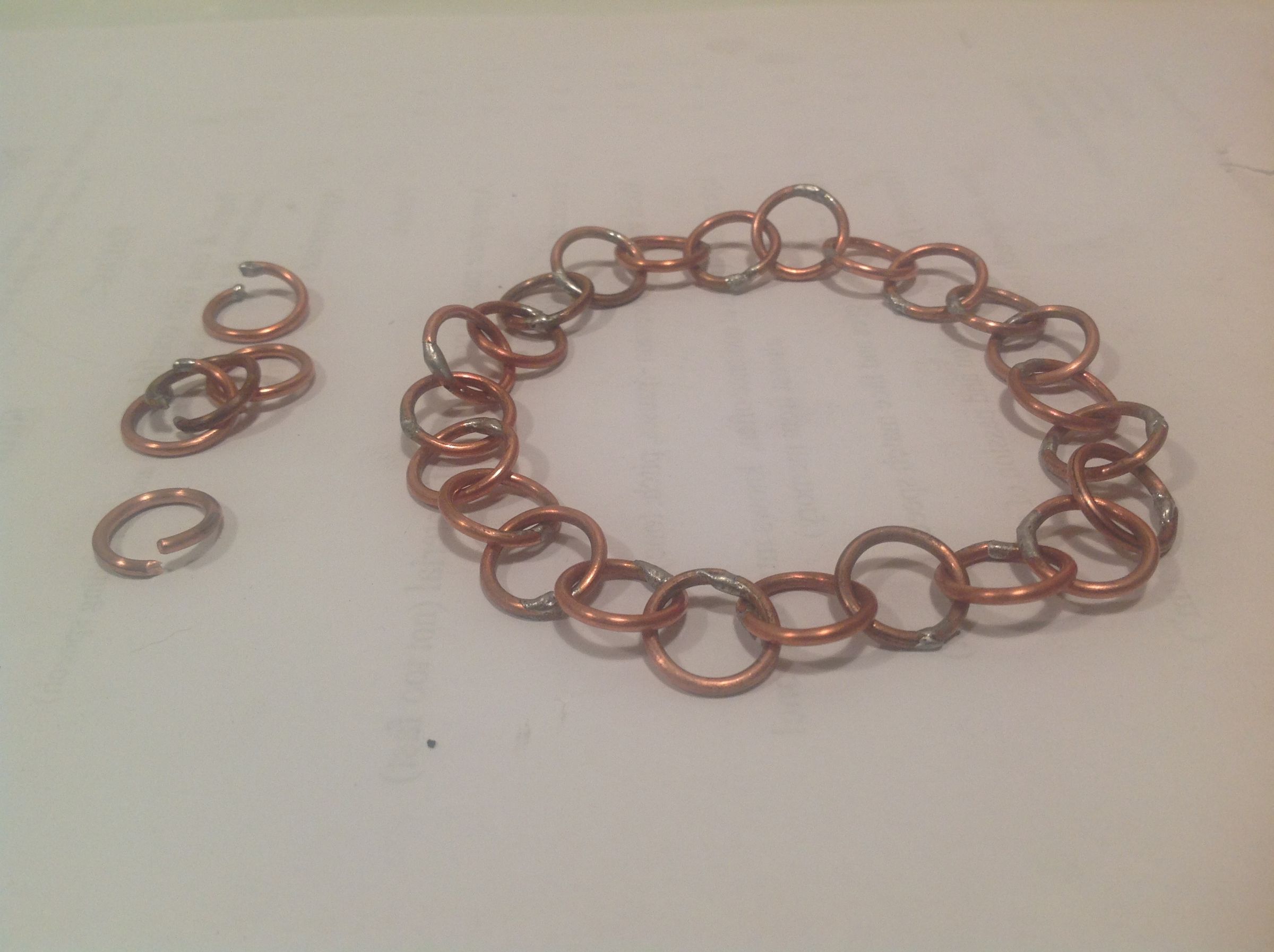 Craft a Chain Link Bracelet! : 5 Steps (with Pictures) - Instructables