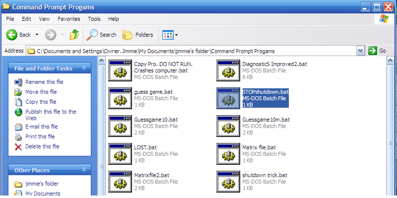 Batch Files Some Basics 8 Steps Instructables 2679