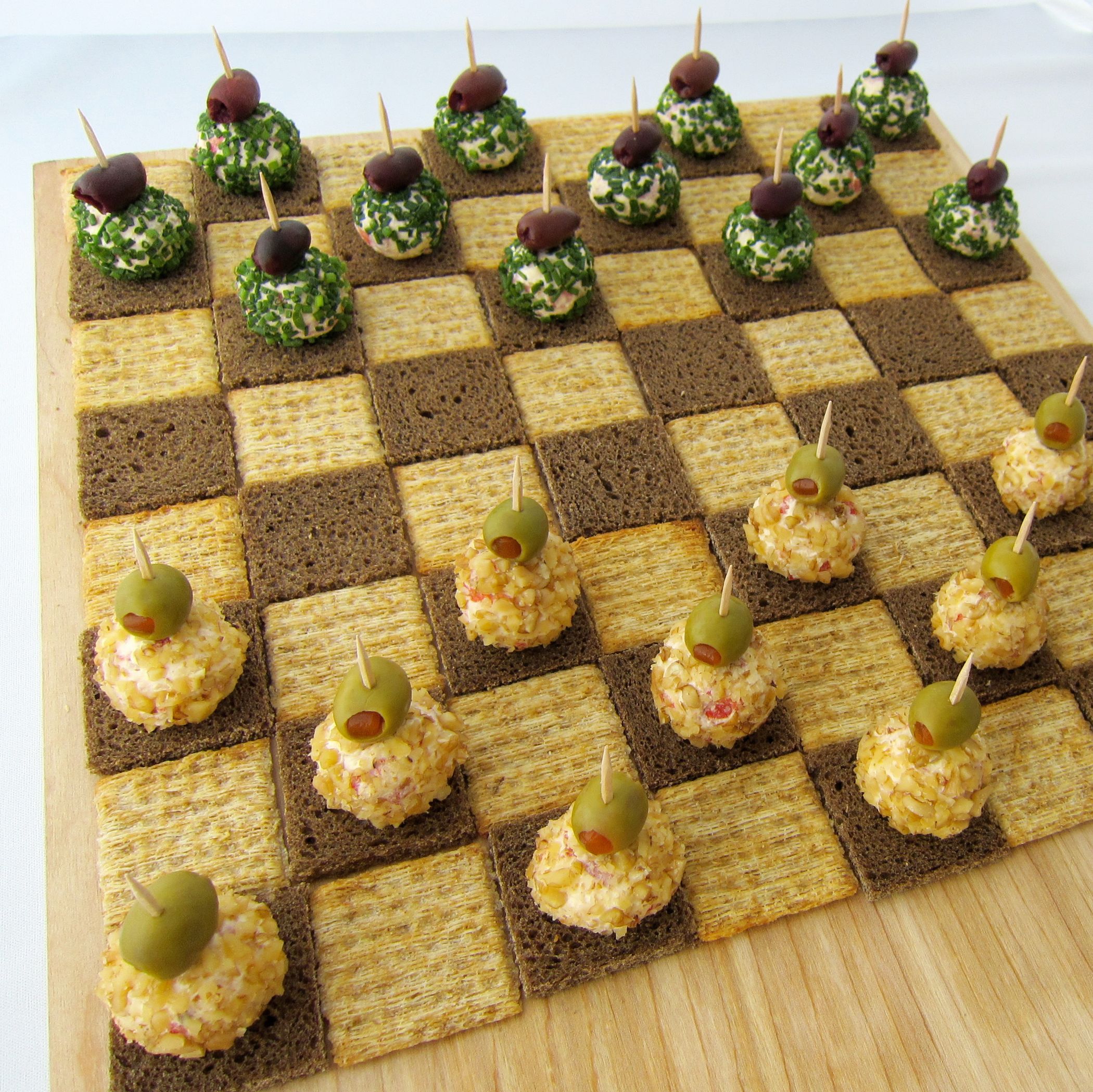 Cheese Ball Checkers : 3 Steps (with Pictures) - Instructables