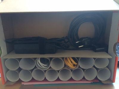 How to Make a Cable Organizer : 5 Steps (with Pictures) - Instructables