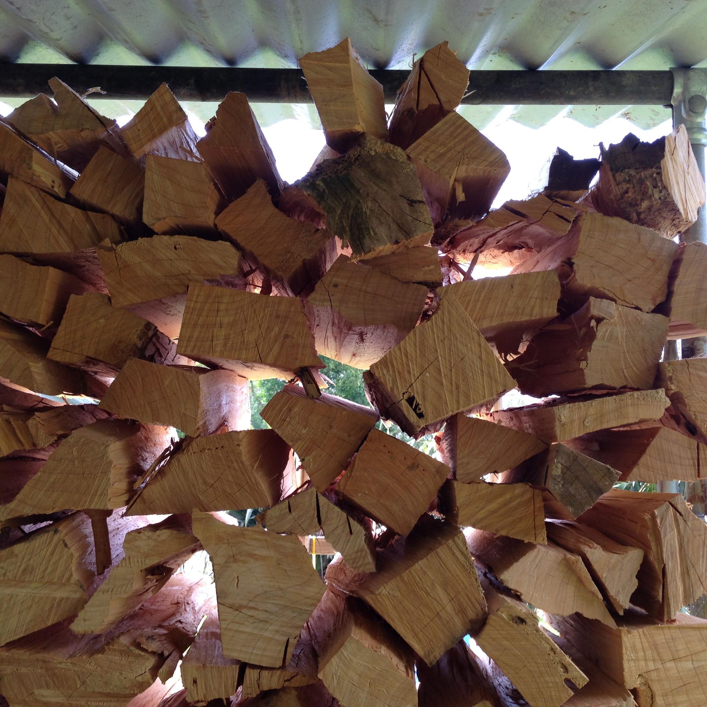 Firewood Storage From IBC Cages : 6 Steps (with Pictures) - Instructables