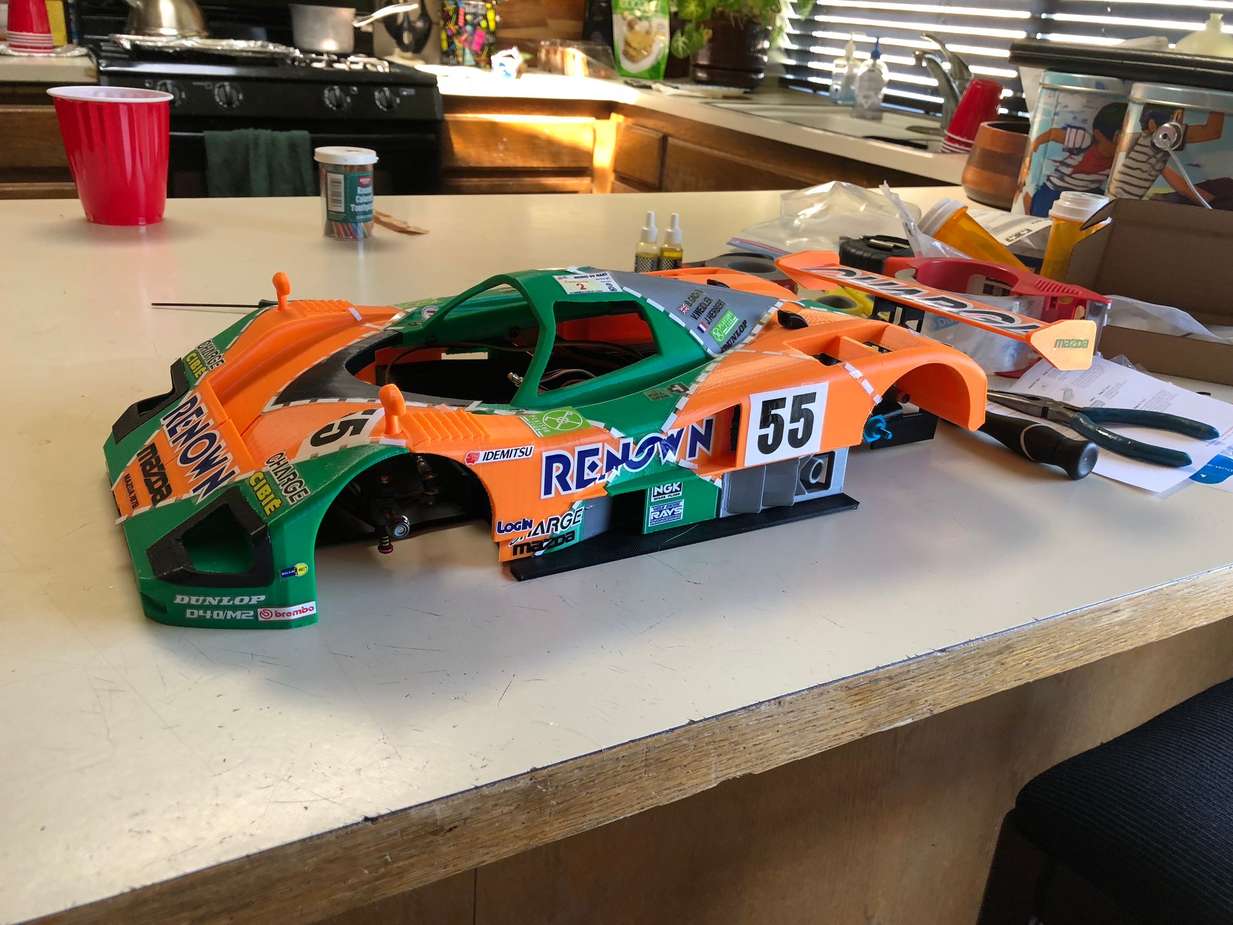Mazda 787B 3D Printed RC Car : 11 Steps (with Pictures) - Instructables