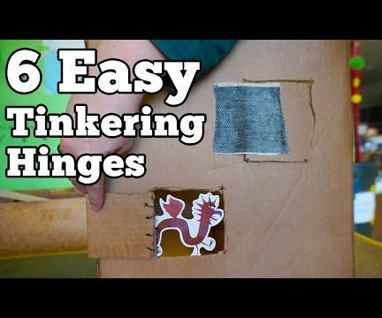 6 Easy Tinkering Hinges : 7 Steps (with Pictures) - Instructables