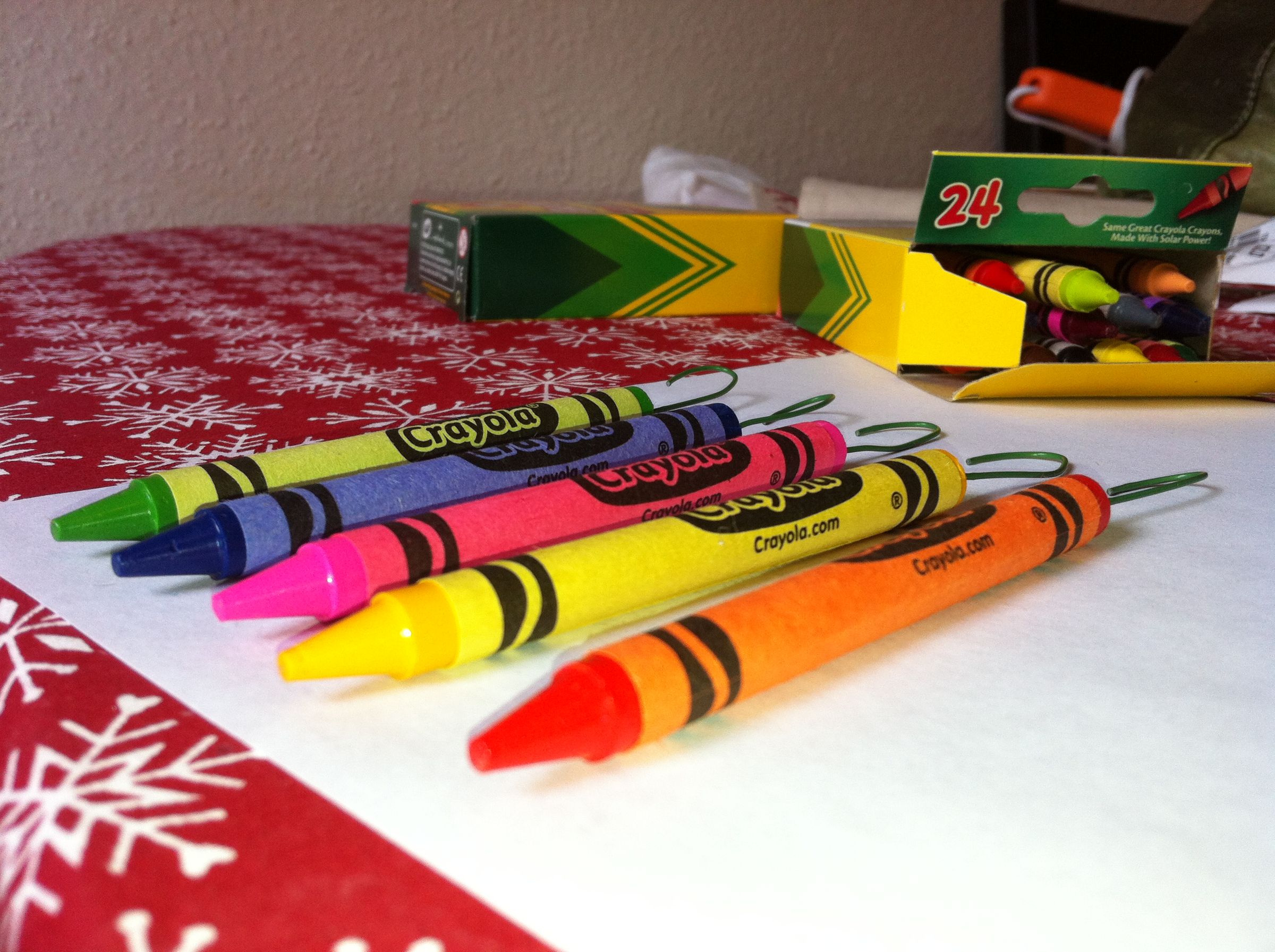 Crayon Ornaments : 3 Steps - Instructables