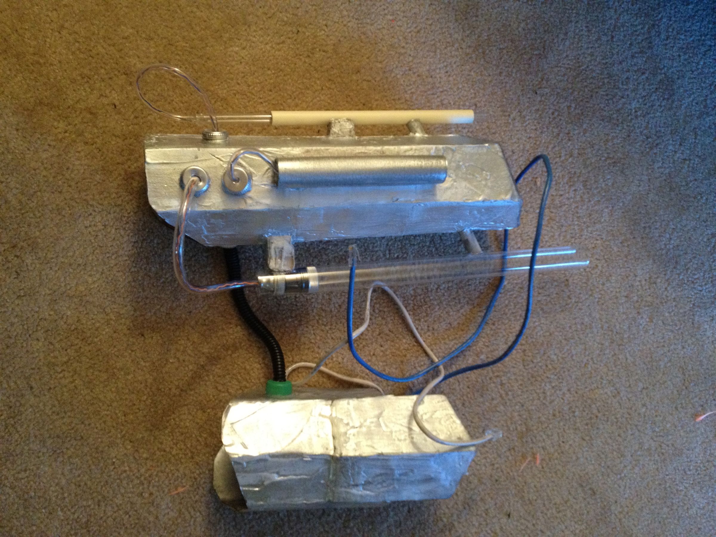 Mutant Cyborg Pumpkin Halloween Costume V1.3 : 16 Steps - Instructables