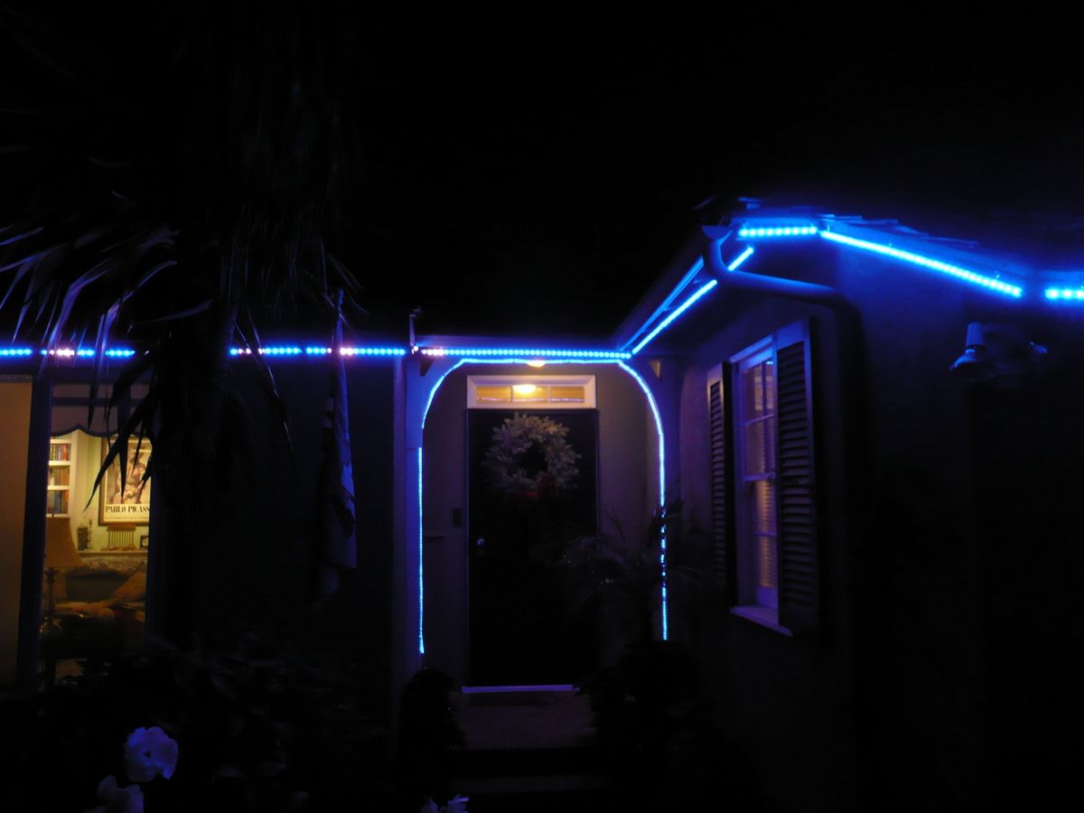 Permanent Digital LED House Holiday Lighting : 6 Steps (with Pictures ...